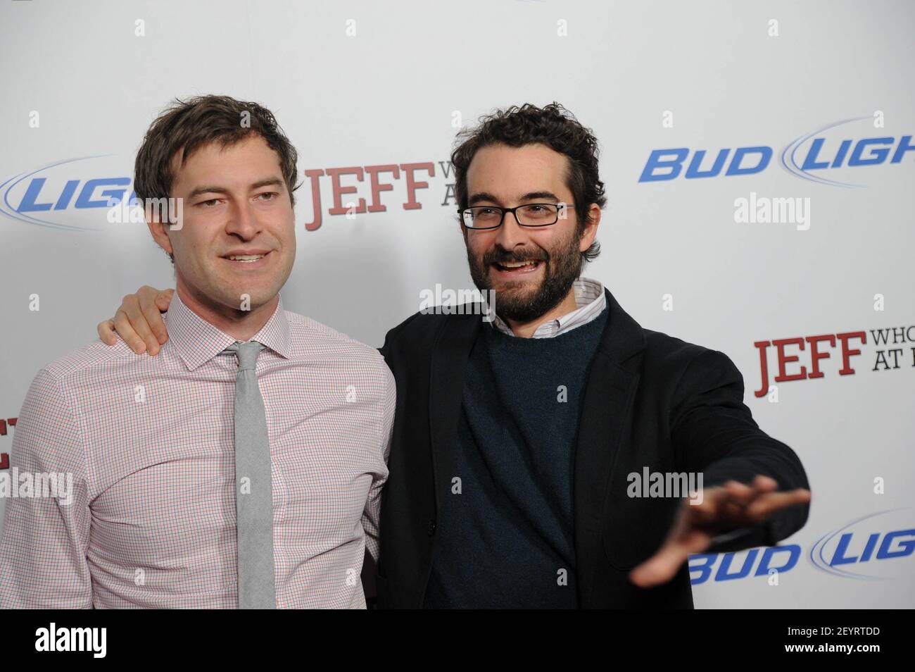 Mark Duplass and Jay Duplass. 7 March 2012, Los Angeles, California ...
