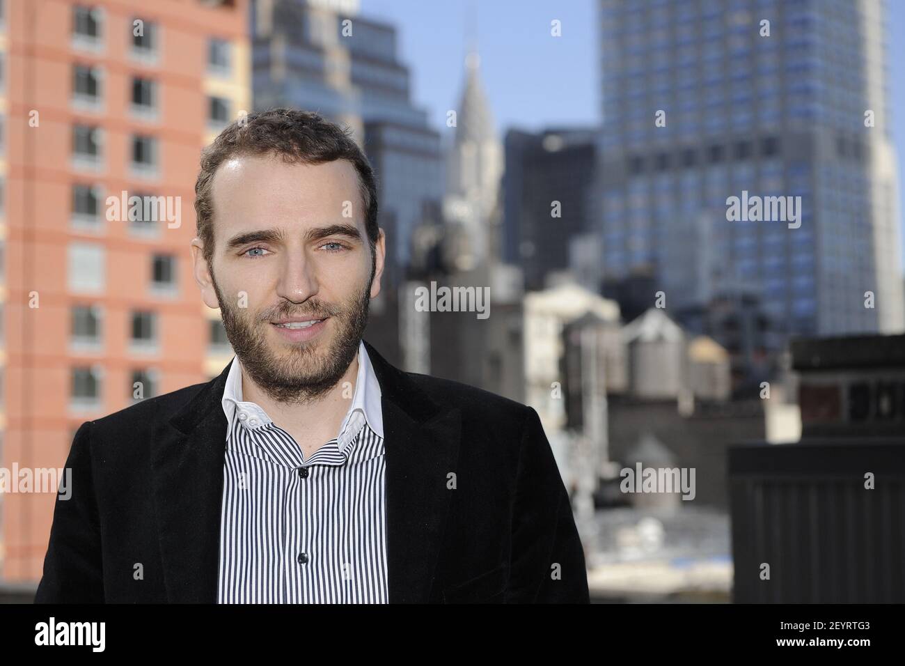 08 March 2012 - New York - Alexandre Mars, CEO of Phonevalley, poses ...