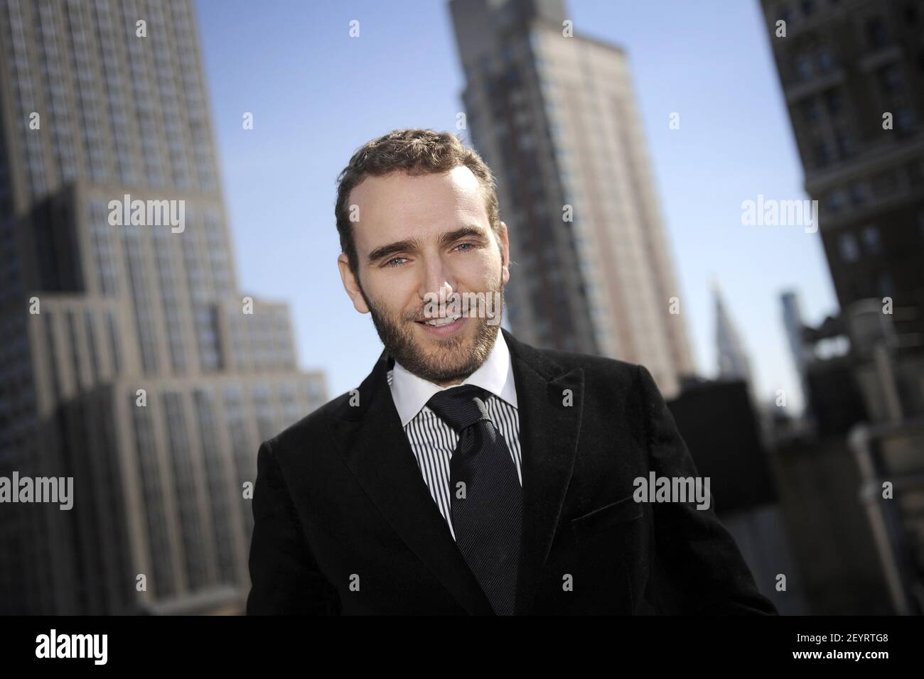 08 March 2012 - New York - Alexandre Mars, CEO of Phonevalley, poses ...