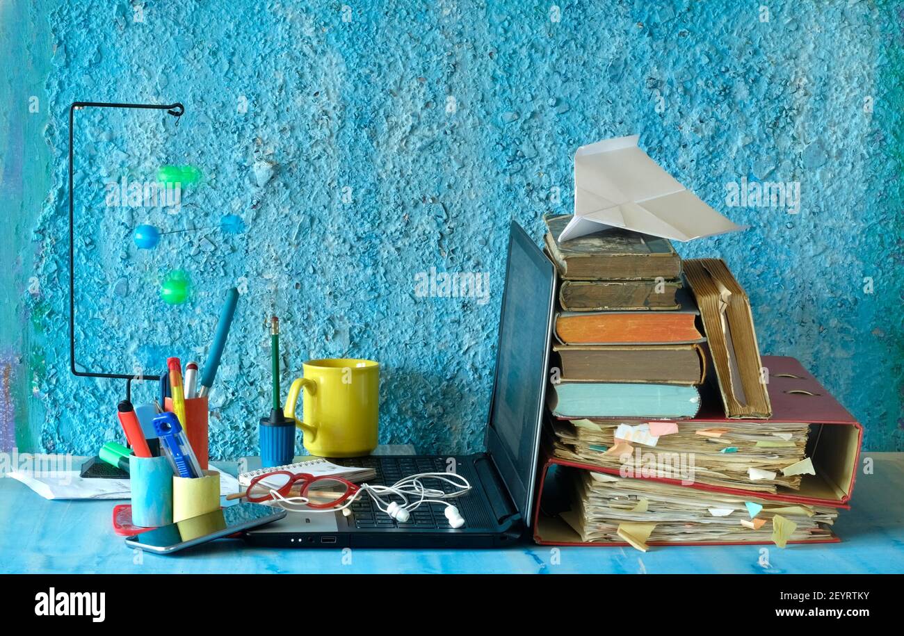 Messy Home Office High Resolution Stock Photography and Images - Alamy