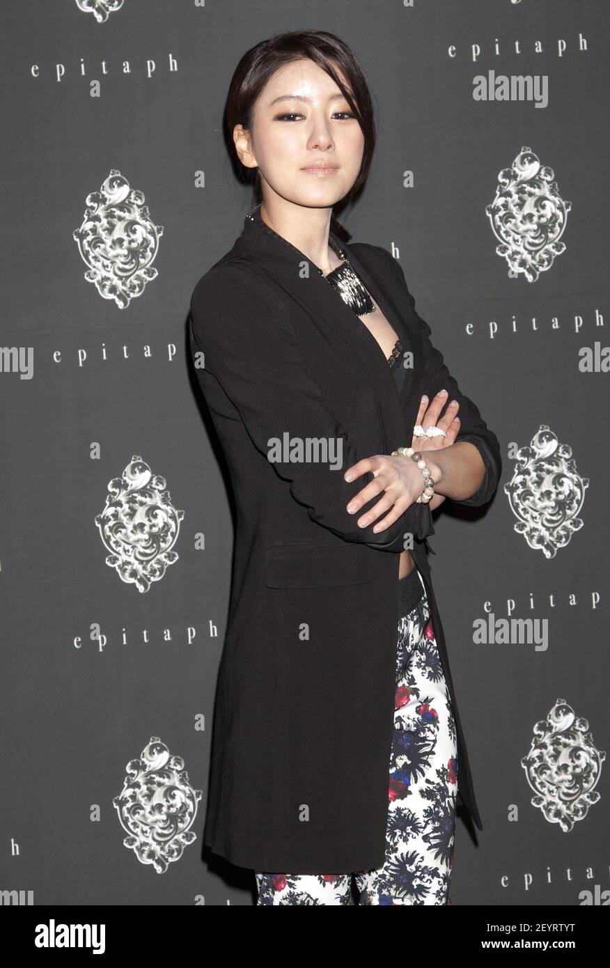 8 March 2012 - Seoul, South Korea - South Korean actress Choi Yoon-So ...