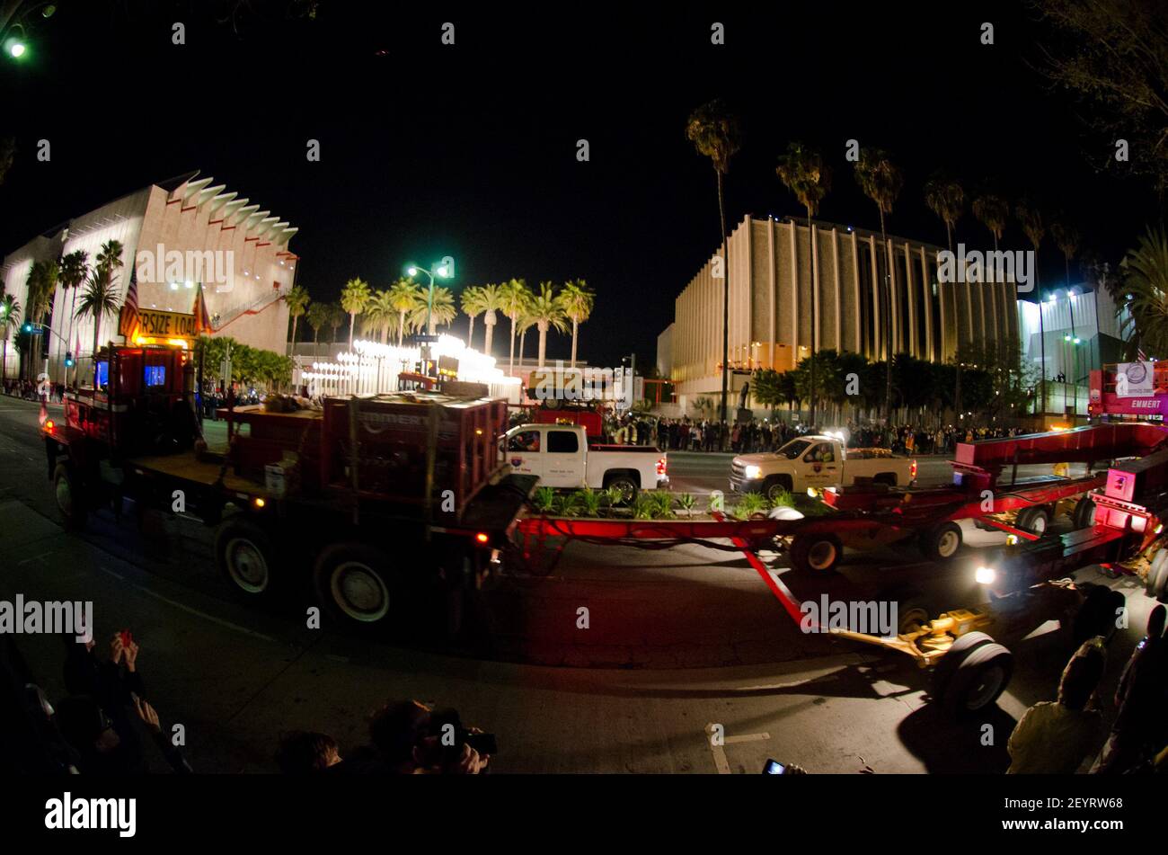 10 March 2012, Los Angeles, California. 340 tons boulder chosen by ...
