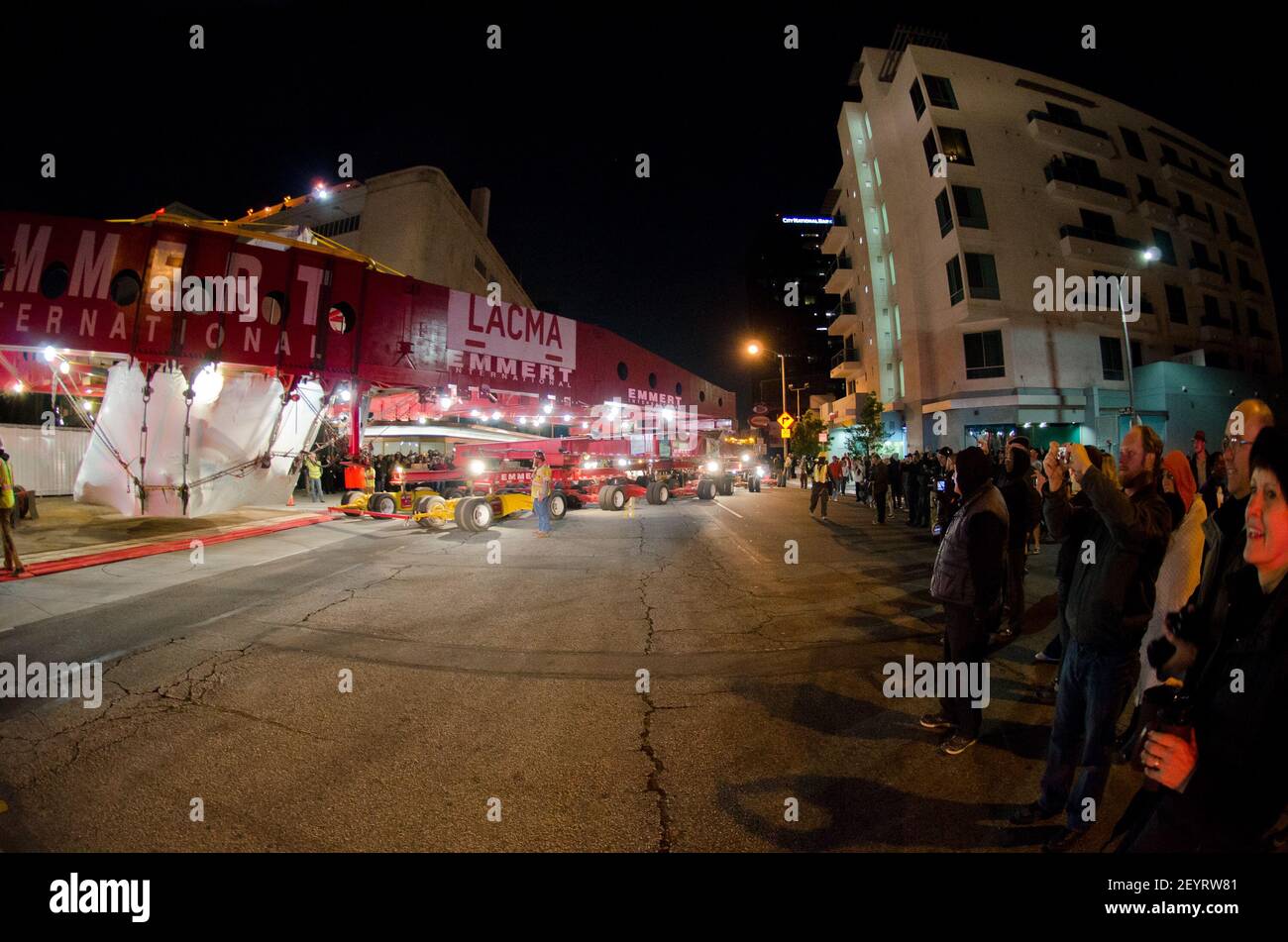 10 March 2012, Los Angeles, California. 340 tons boulder chosen by ...