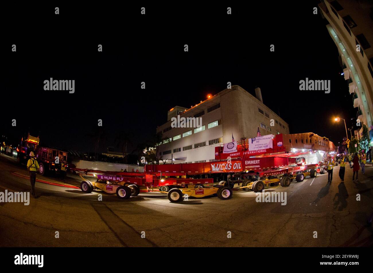 10 March 2012, Los Angeles, California. 340 tons boulder chosen by ...