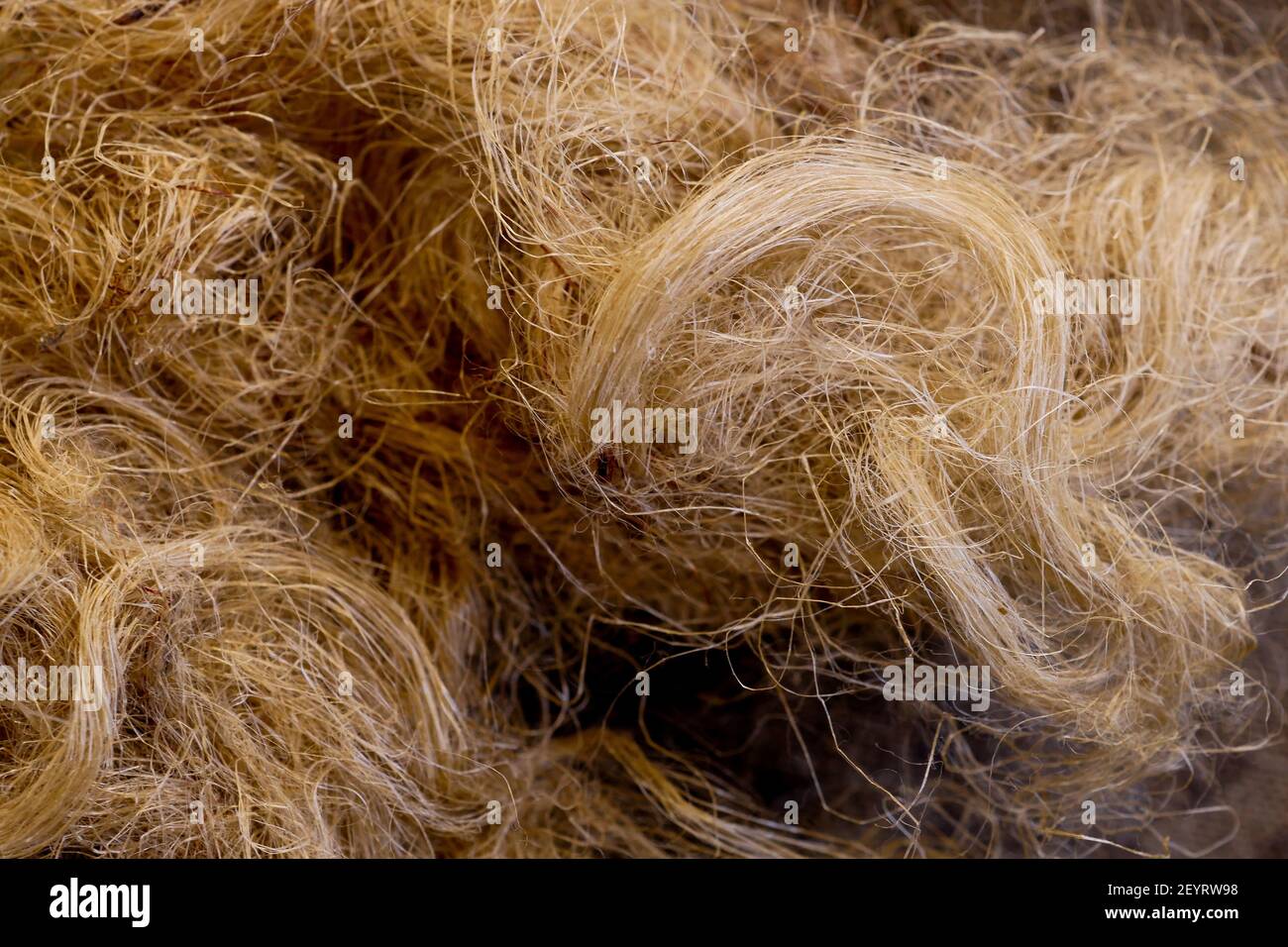 Plumbing accessory: Hemp joint, France Stock Photo - Alamy
