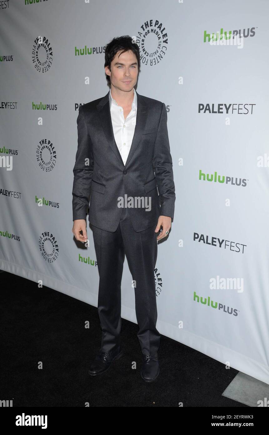 Ian Somerhalder. 10 March 2012, Los Angeles, California. PaleyFest 2012 ...