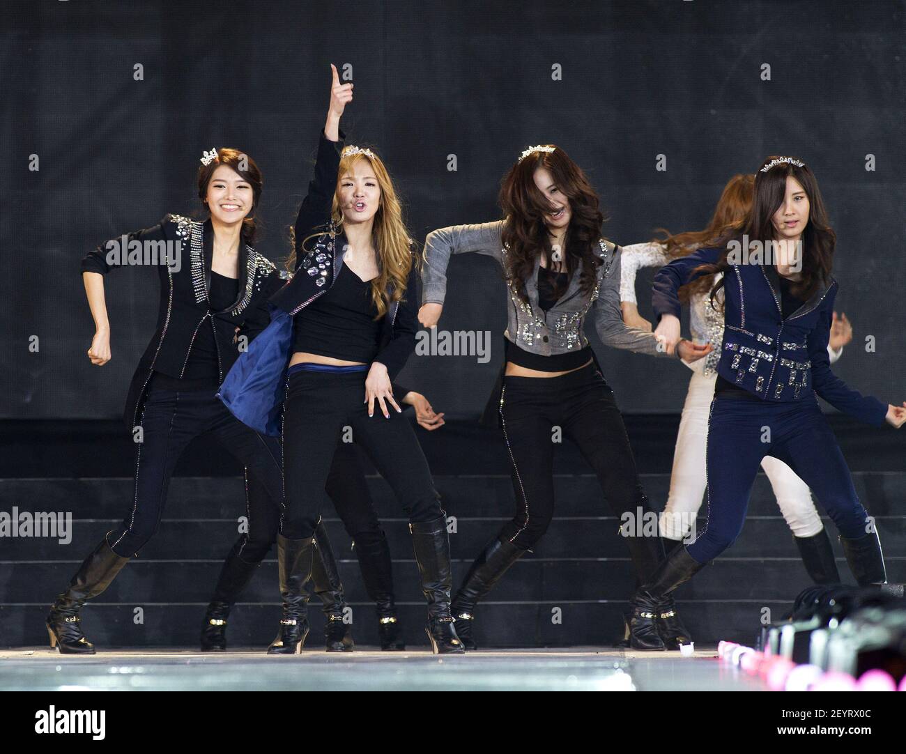 11 March 2012 - Seoul, South Korea - South Korean idol girl group Girls ...