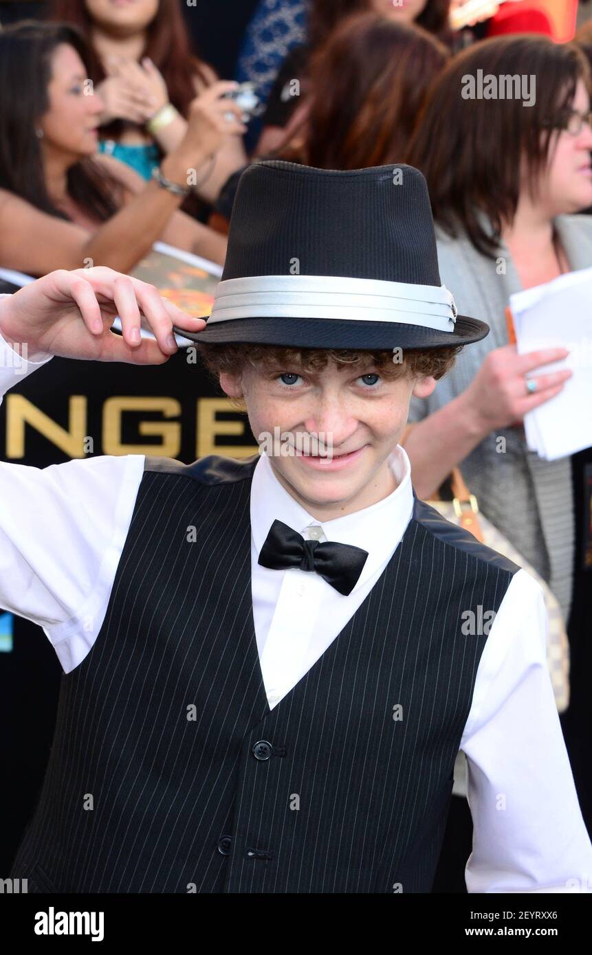 Ethan Jamieson. 12 March 2012, Los Angeles, California. 'The Hunger ...