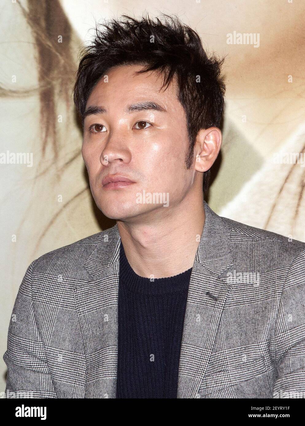 13 March 2012 - Seoul, South Korea - South Korean actor Uhm Tae-Woong ...