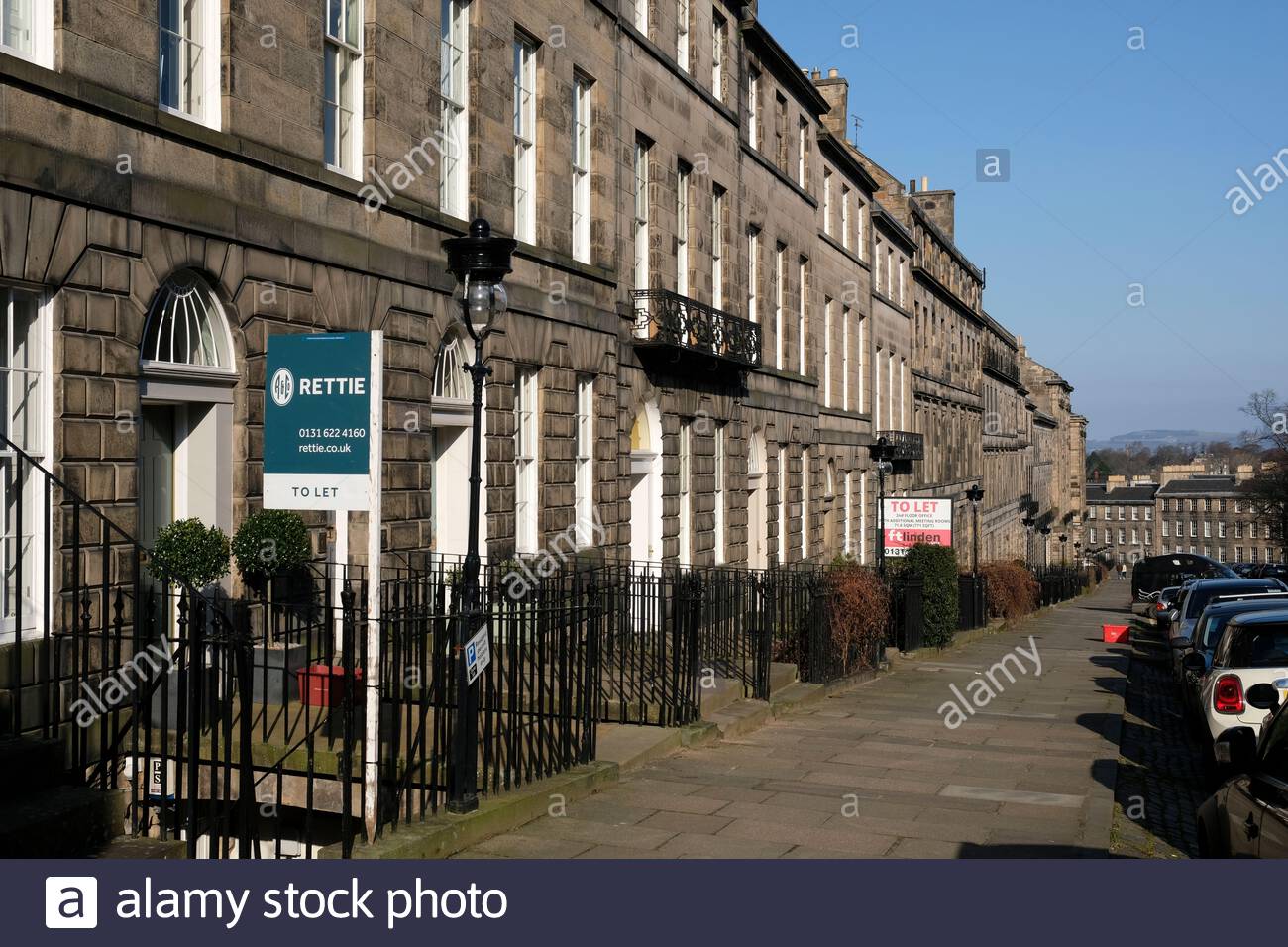India Street with a view towards North West Circus Place, Edinburgh New ...