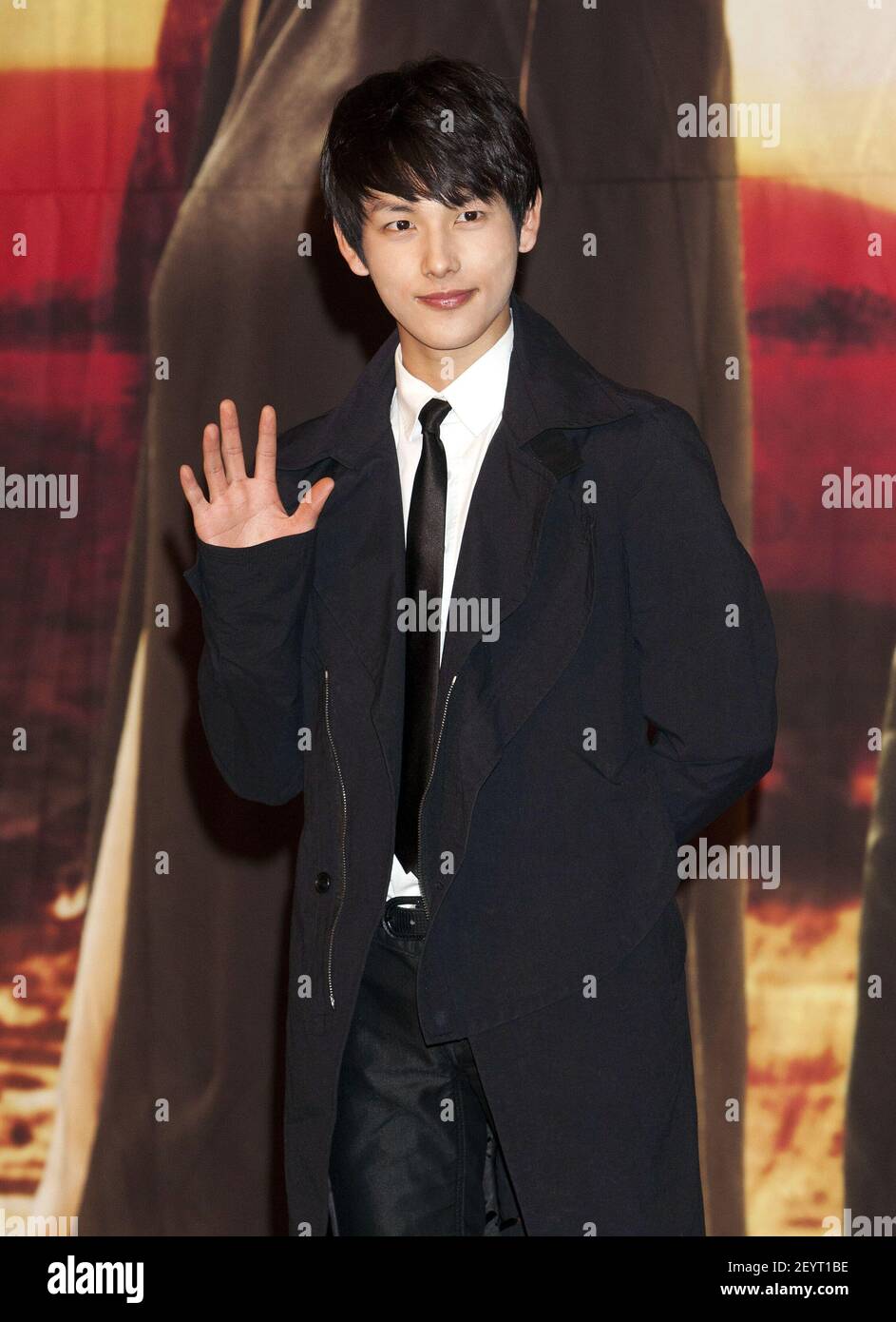 19 March 2012 - Seoul, South Korea - South Korean actor Si Wan, attends ...