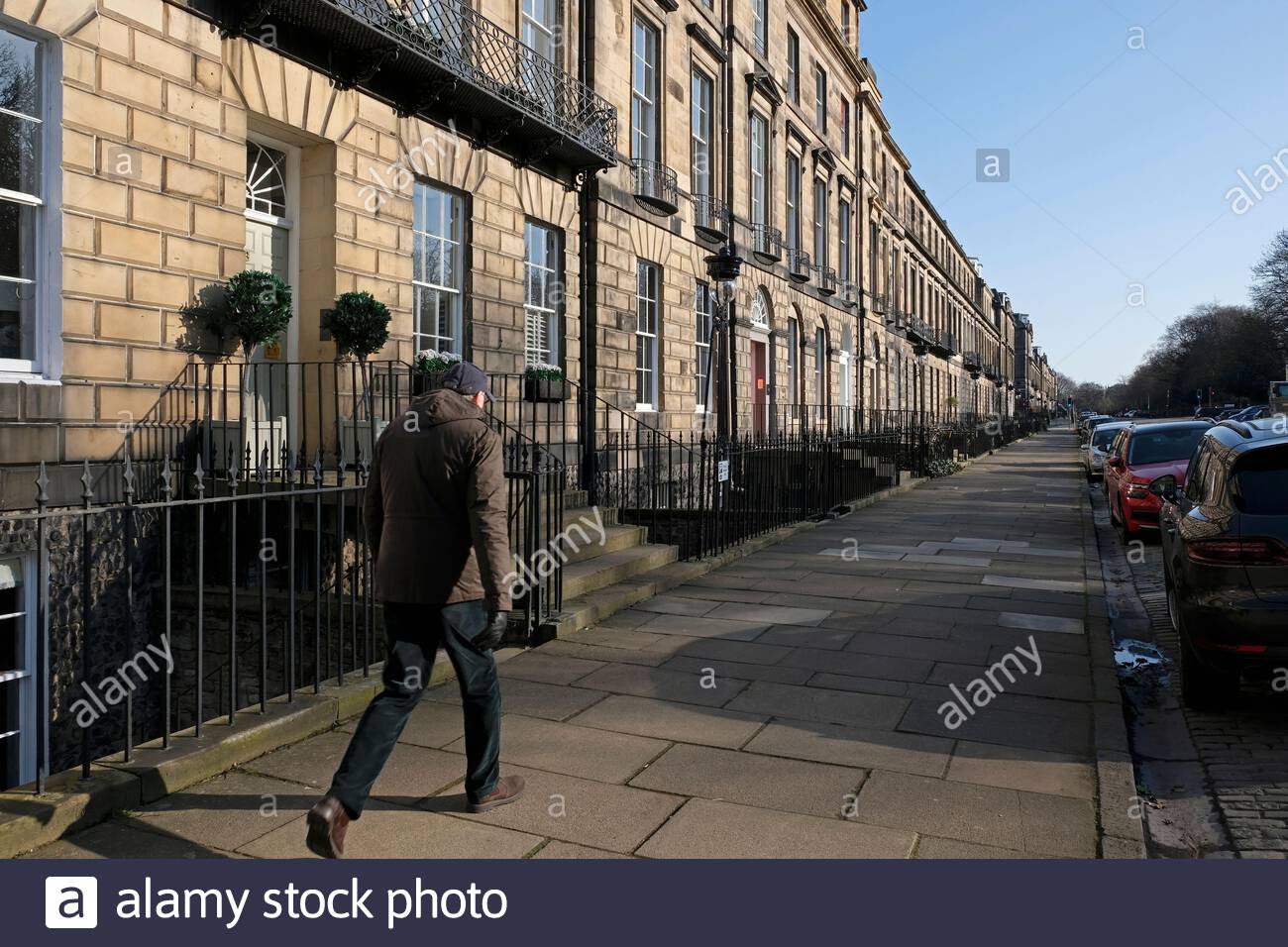 Edinburgh housing row hi-res stock photography and images - Alamy