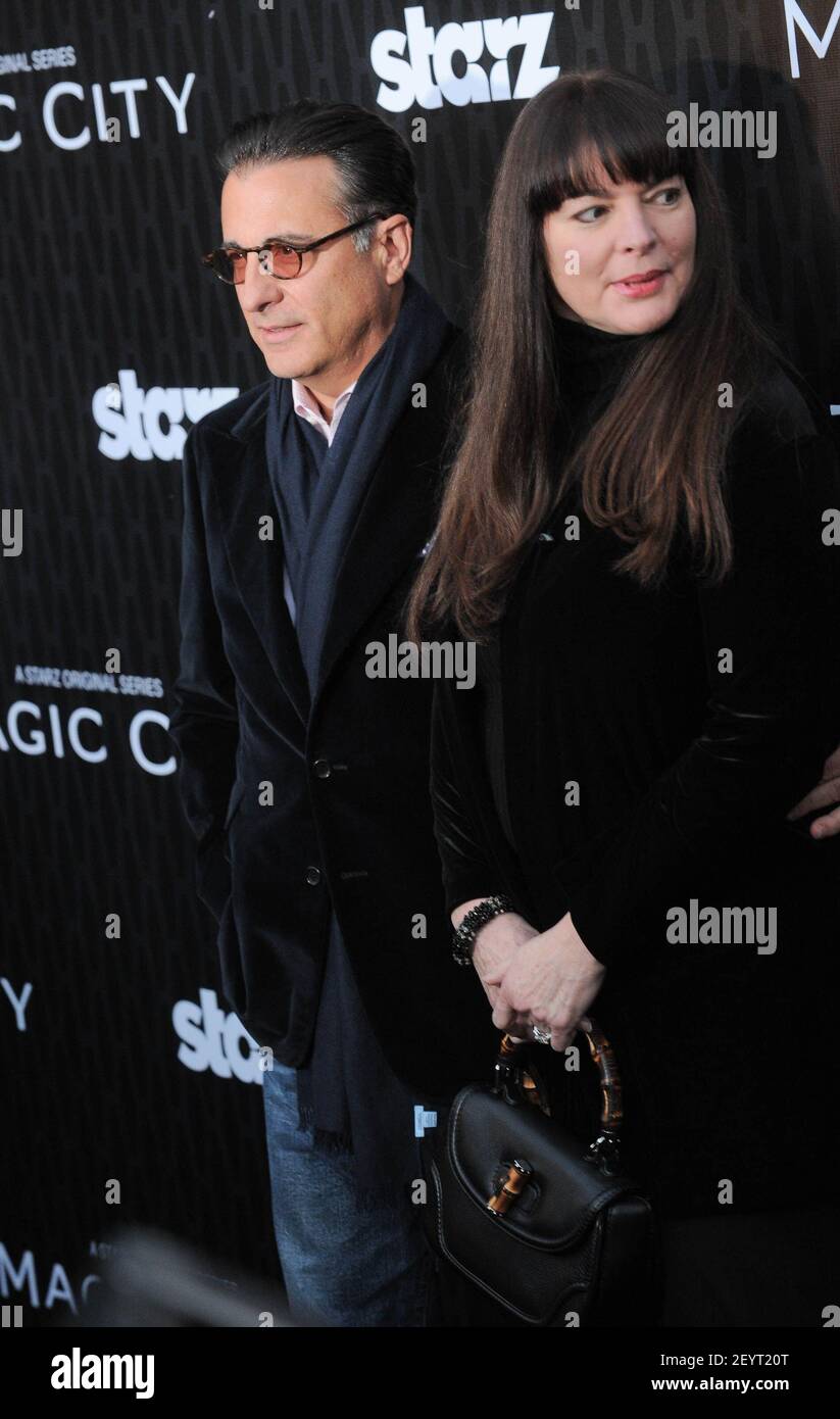 Andy Garcia and his wife Marivi. 20 March 2012, Los Angeles, California ...