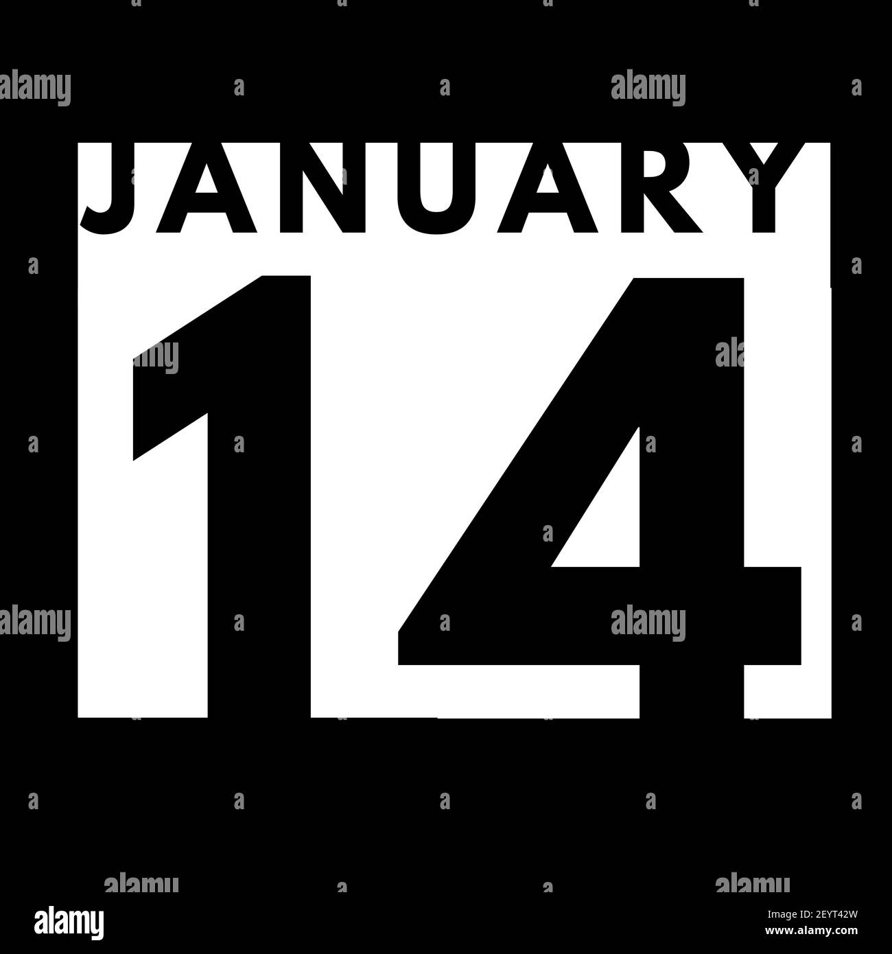 14 january icon hi-res stock photography and images - Alamy