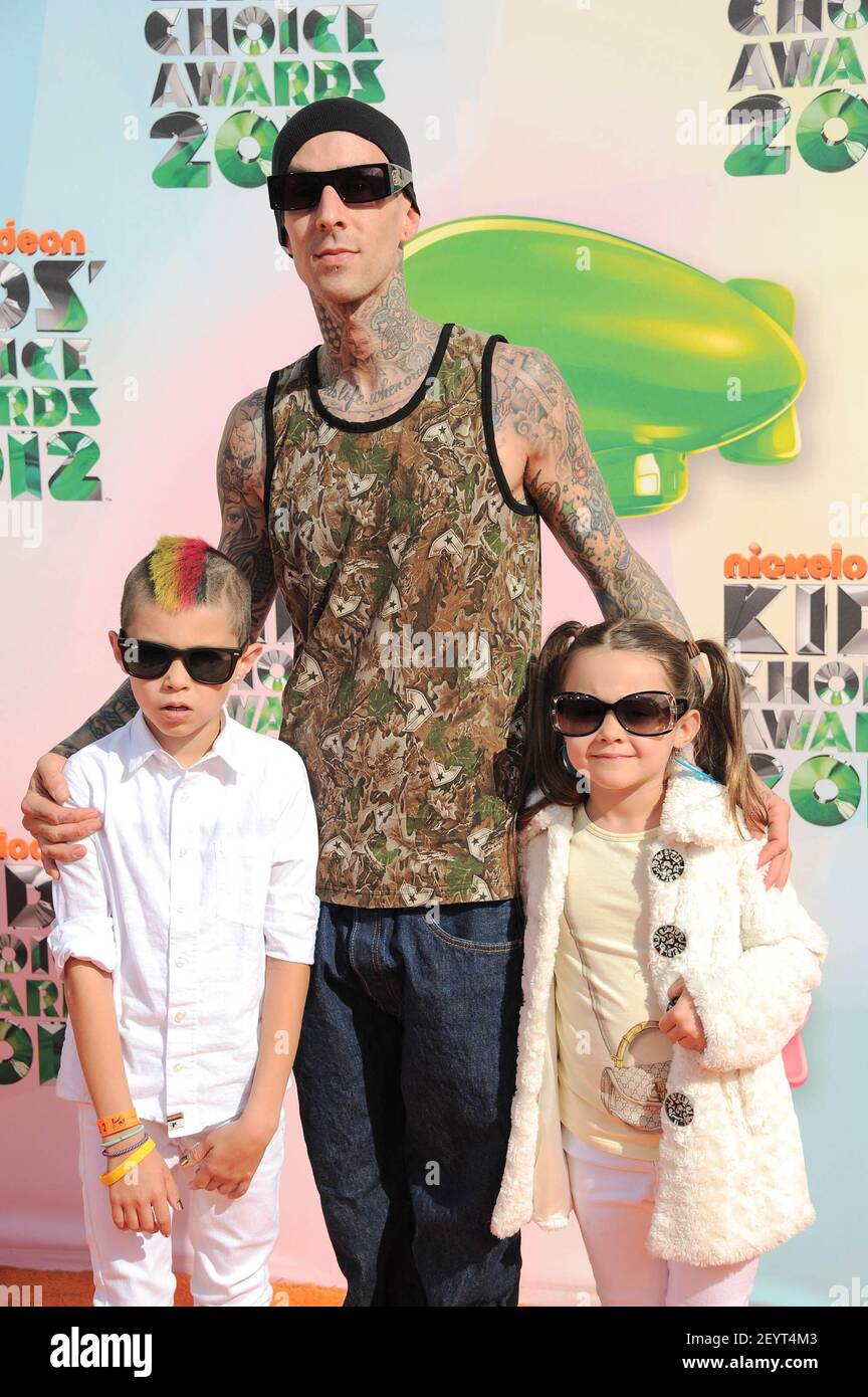 Travis Barker. 31 March 2012, Los Angeles, California. Nickelodeon's ...