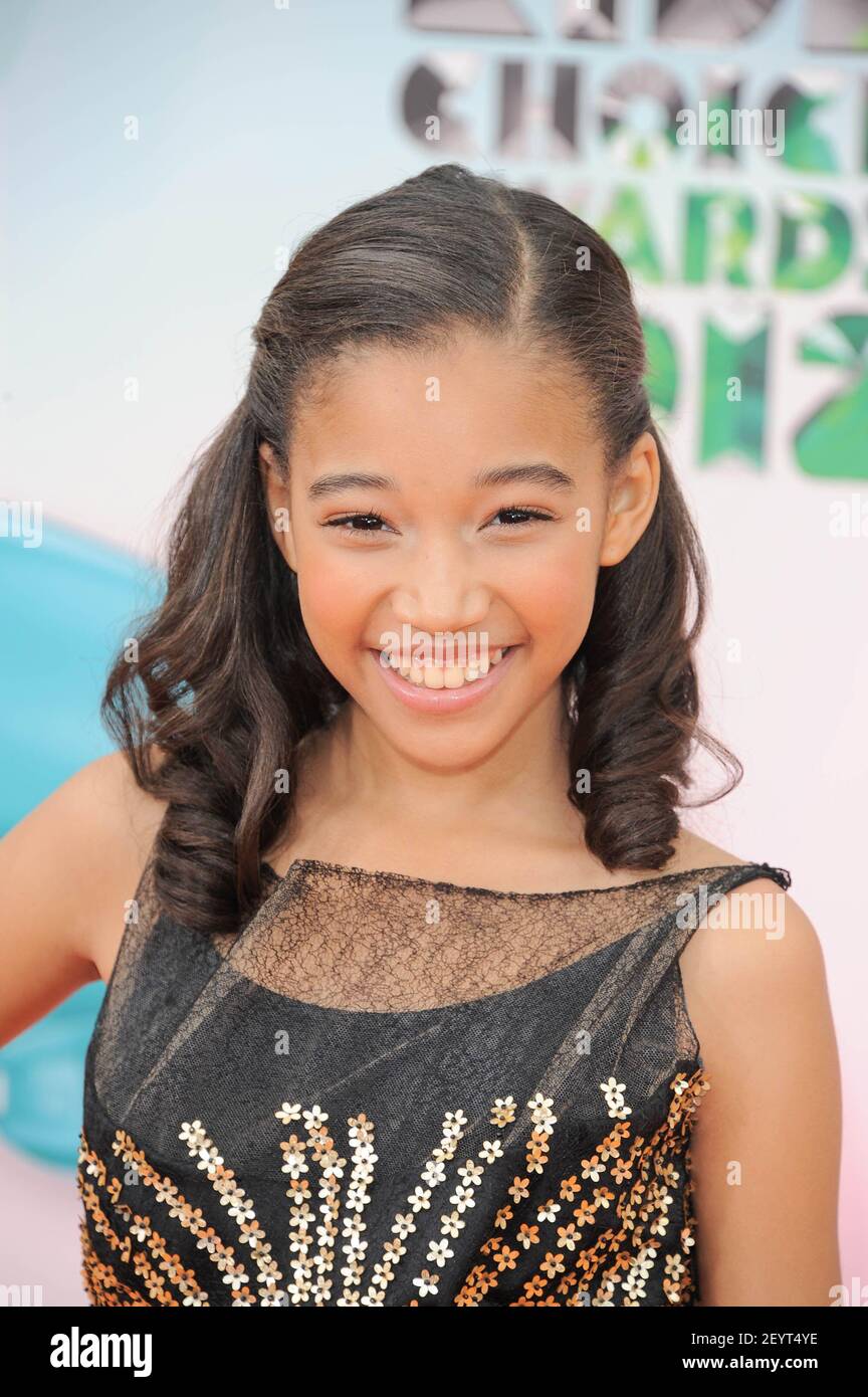 Amandla Stenberg. 31 March 2012, Los Angeles, California. Nickelodeon's ...