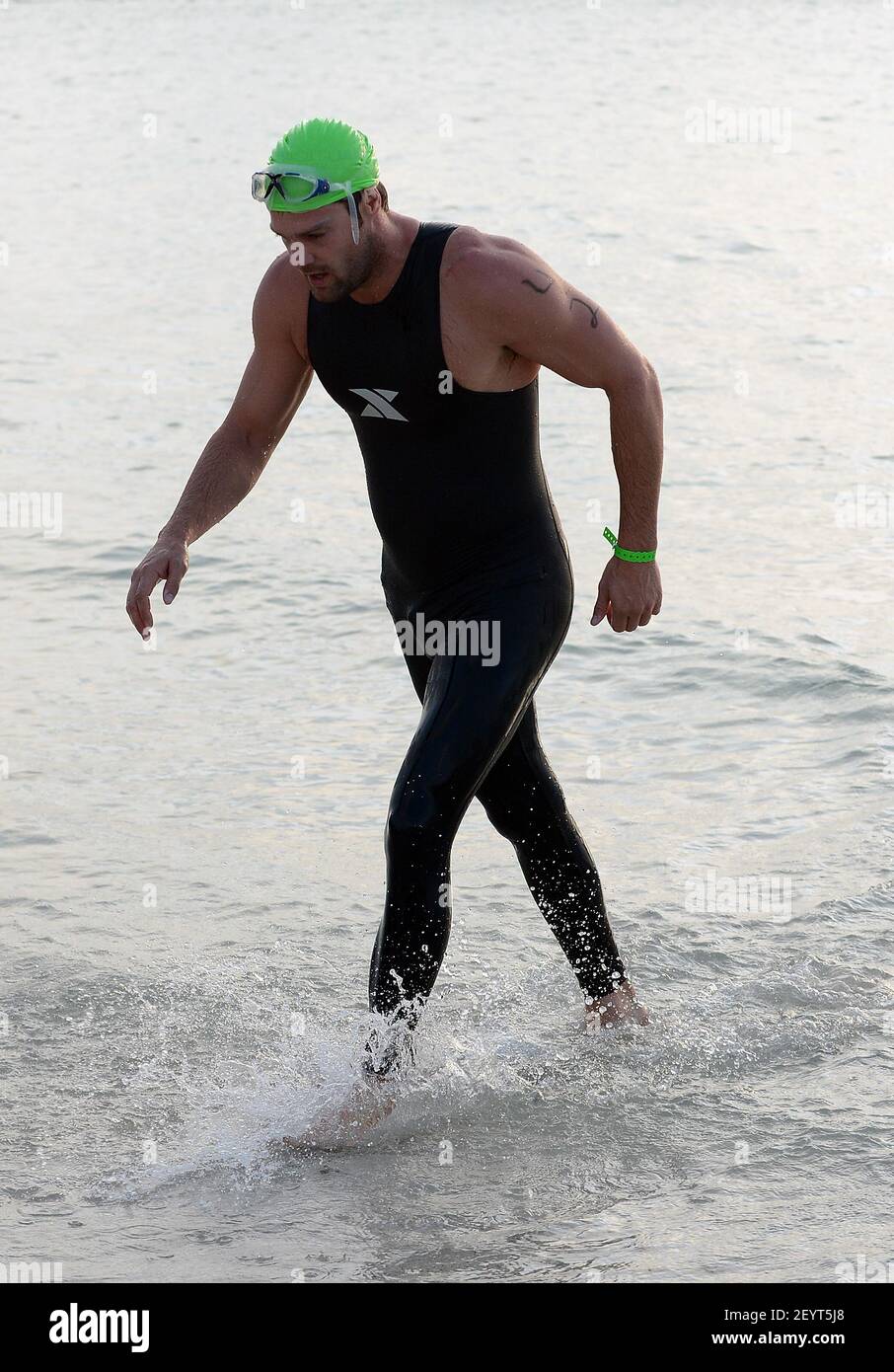 01 April 2012 - David Denman participates in the 5th Annual Nautica ...