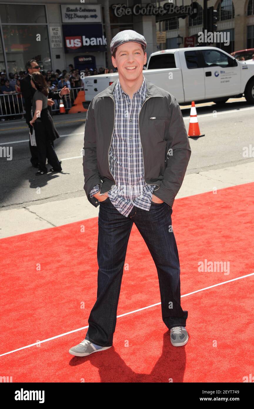 Sean Hayes. 7 April 2012, Hollywood, California. The Three Stooges ...