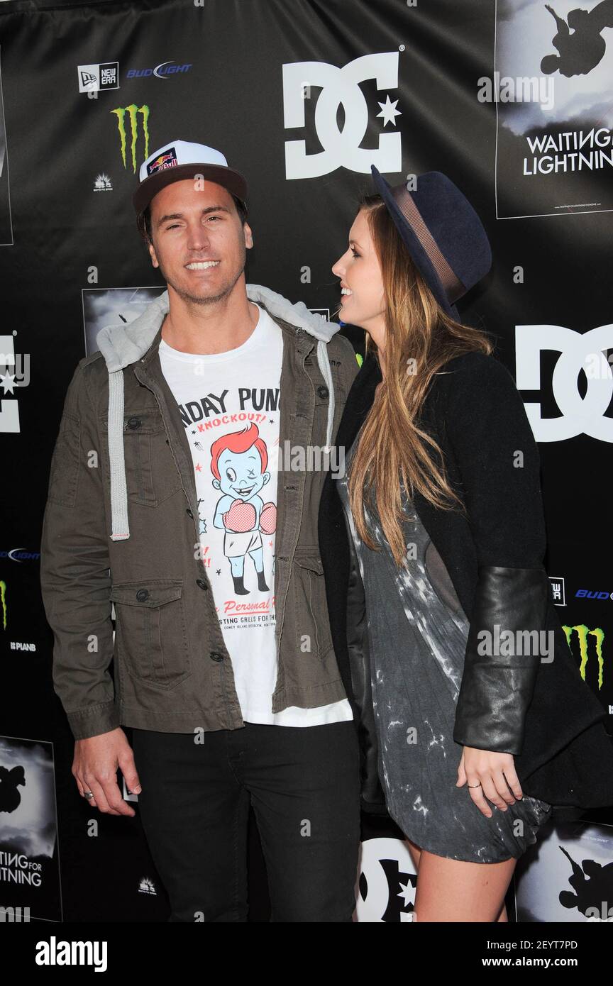 Audrina Patridge and Corey Bohan. 10 April 2012, Hollywood, California ...