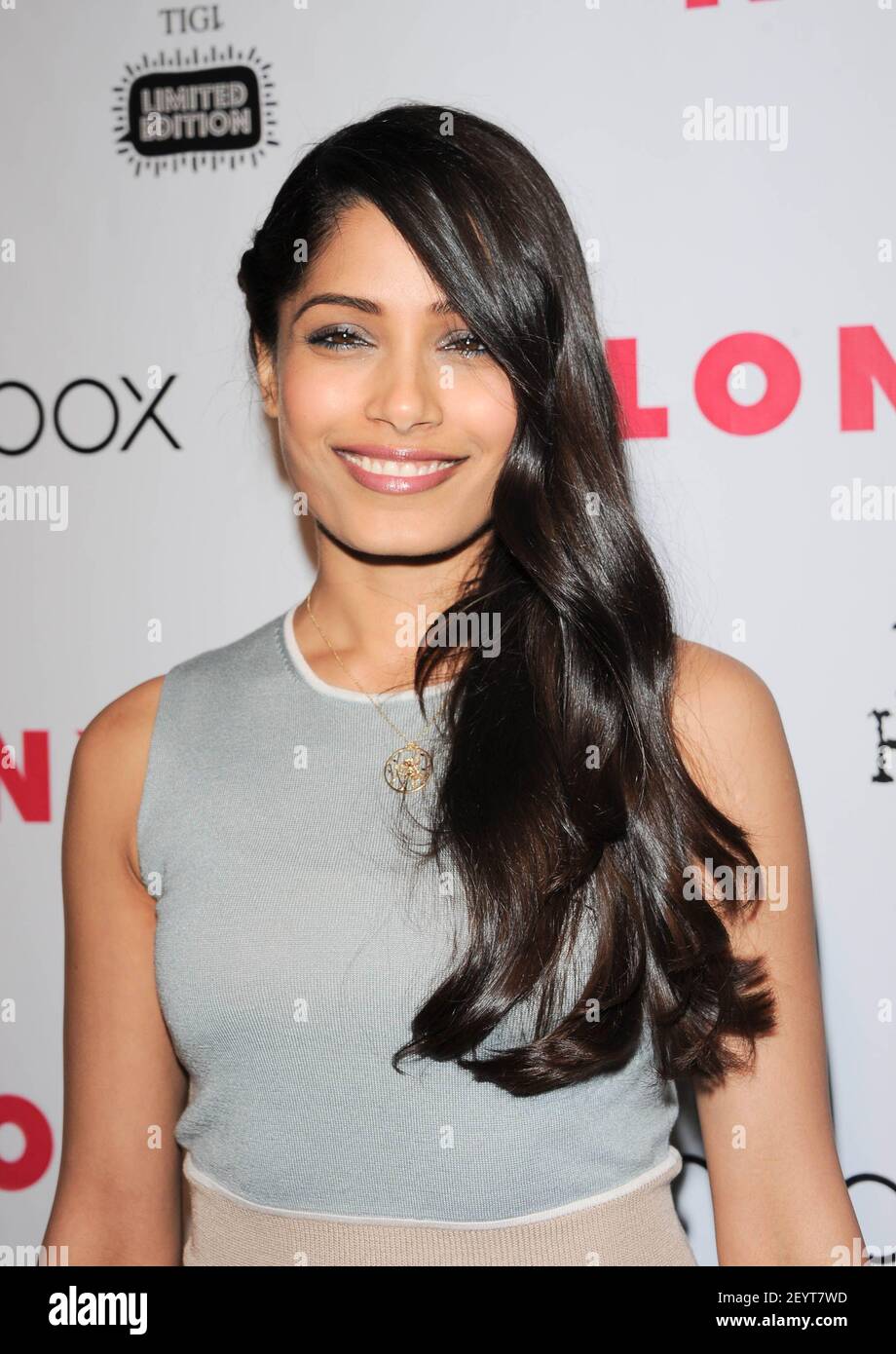 Freida Pinto. 10 April 2012, West Hollywood, California. NYLON Magazine ...