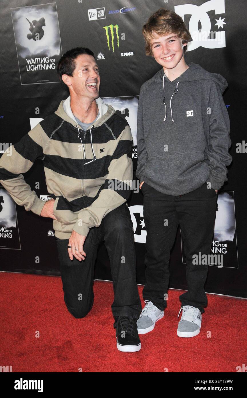 Danny Way and Tom Schaar. 10 April 2012, Hollywood, California ...