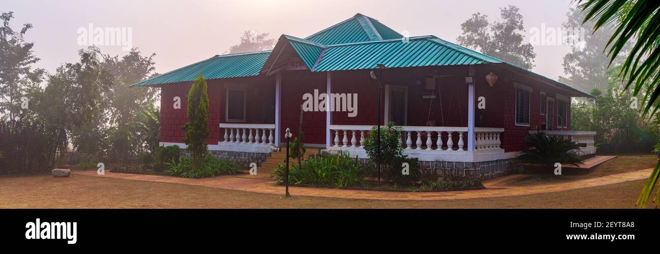 Village maharashtra wall indian hi-res stock photography and images - Alamy