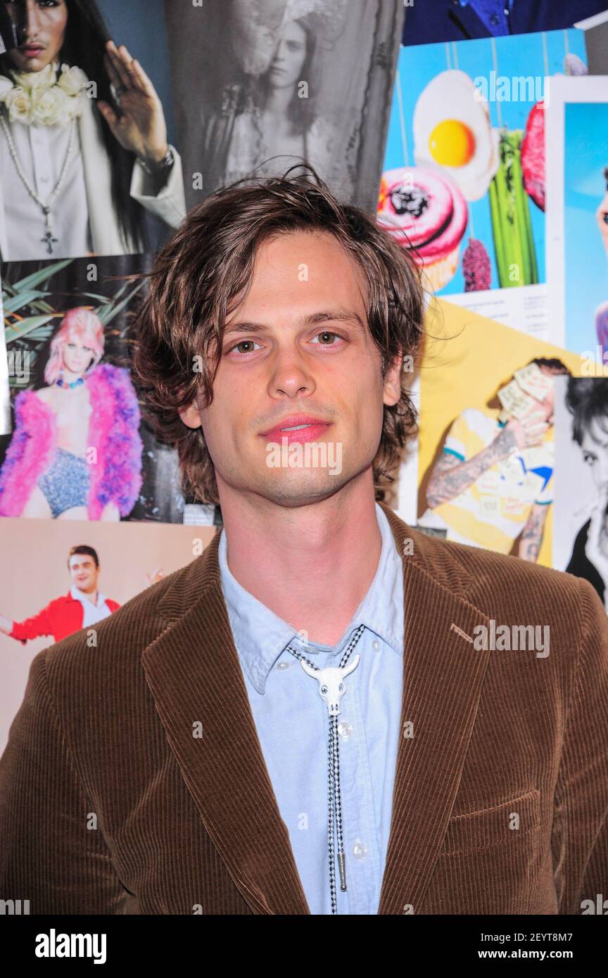 Matthew Gray Gubler Photo Shoot Cards