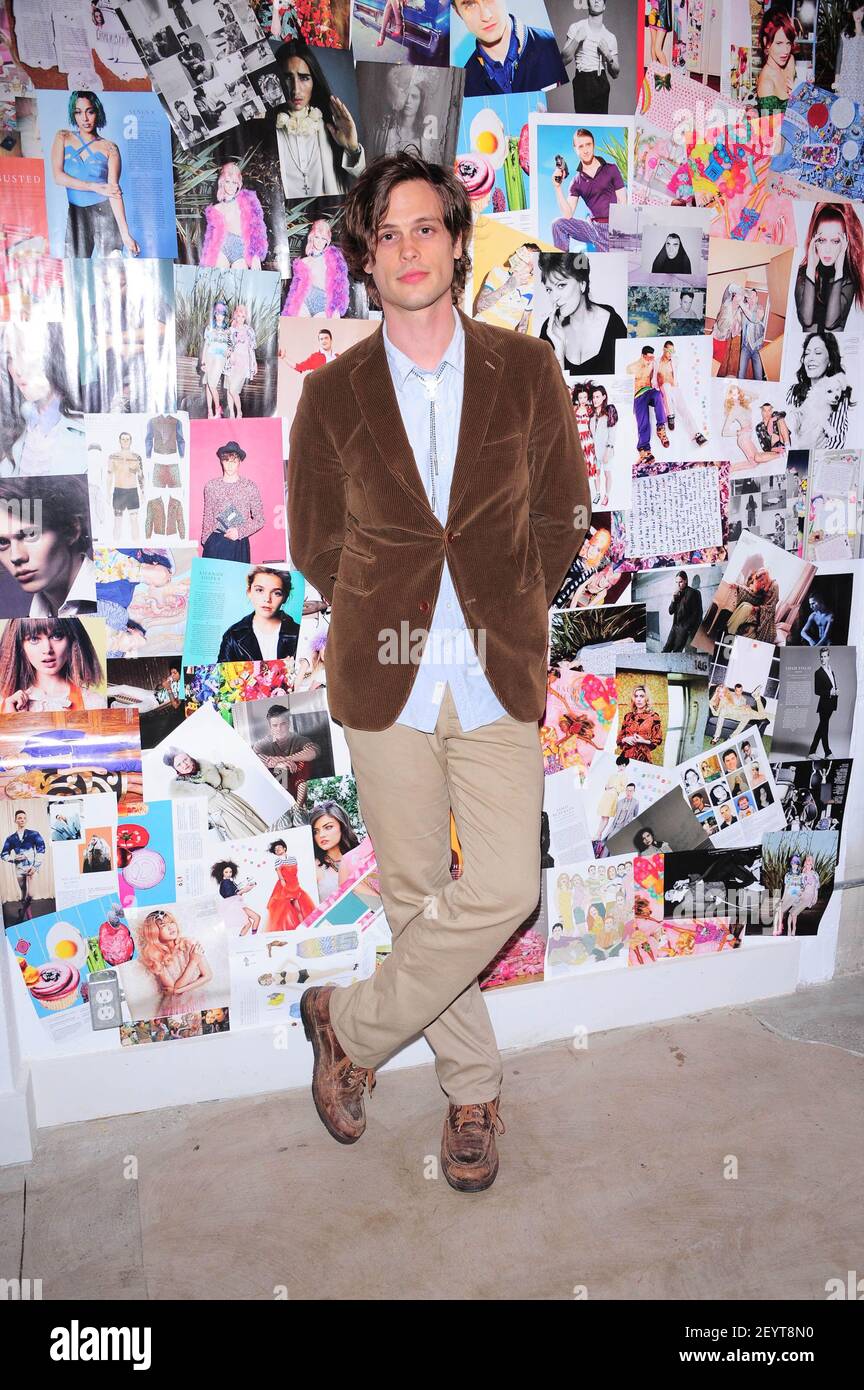 Matthew Gray Gubler Bullet Magazine