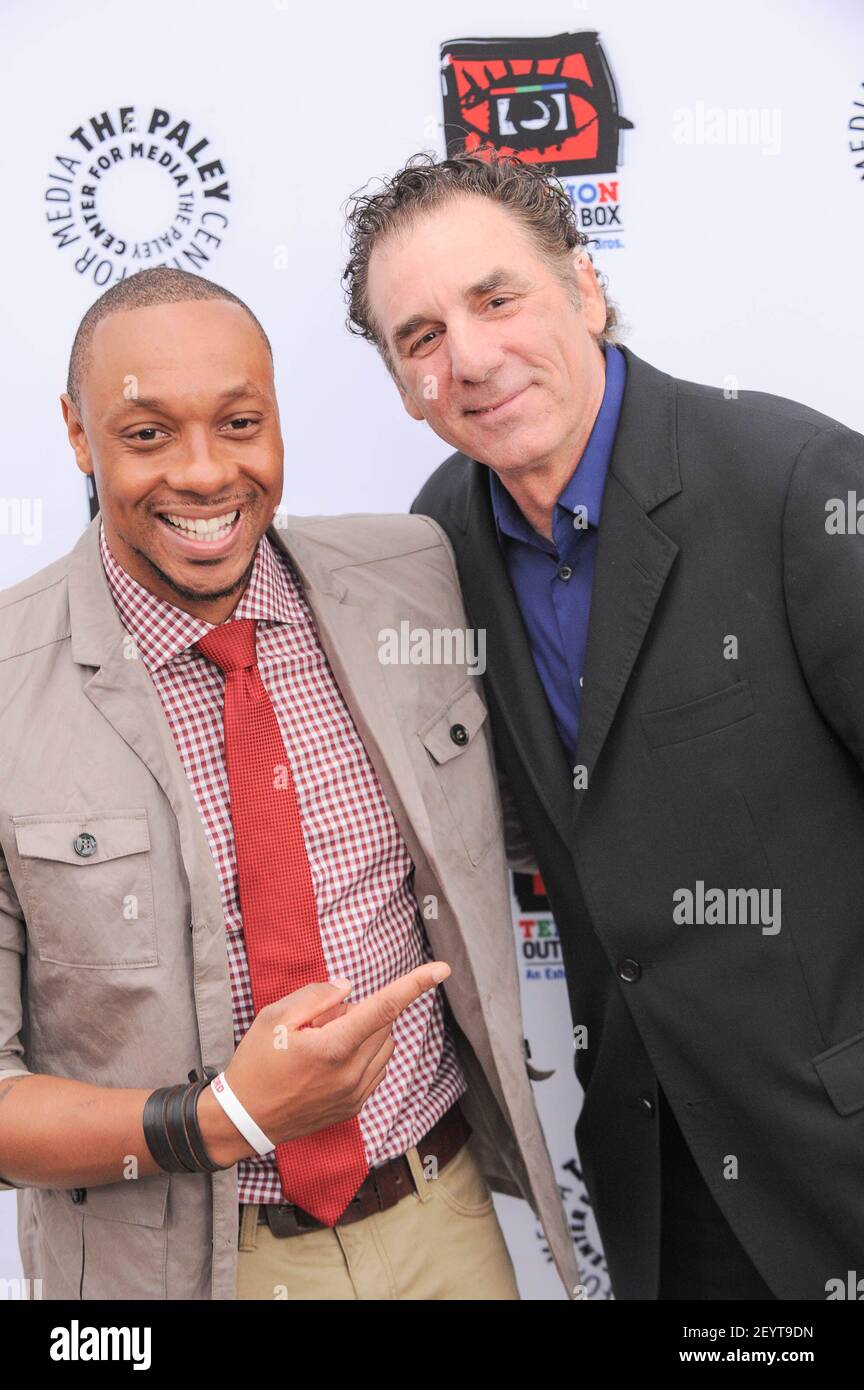 Dorian Missick and Michael Richards. 12 April 2012, Beverly Hills ...