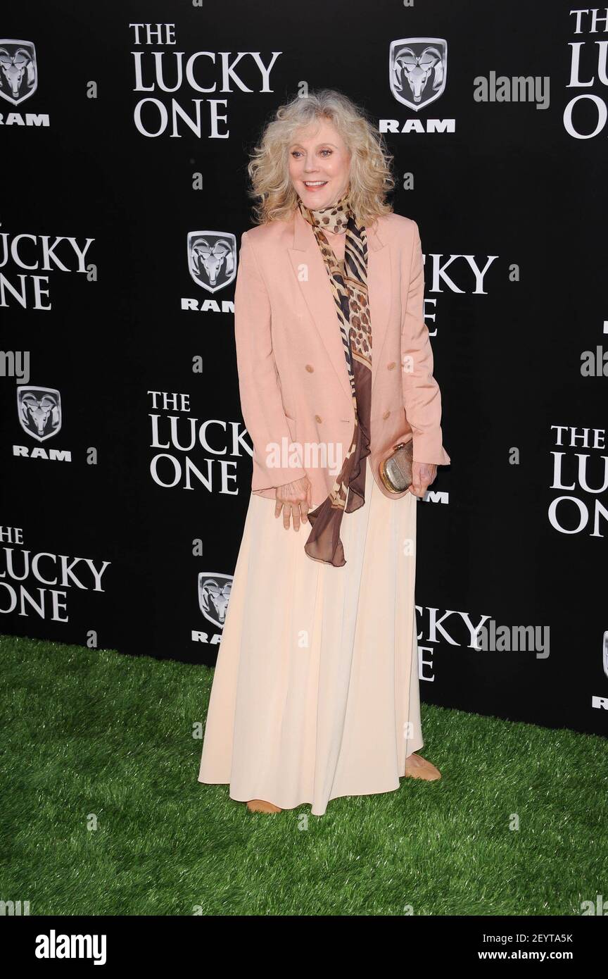 Blythe Danner. 16 April 2012, Hollywood, California. 'The Lucky One ...