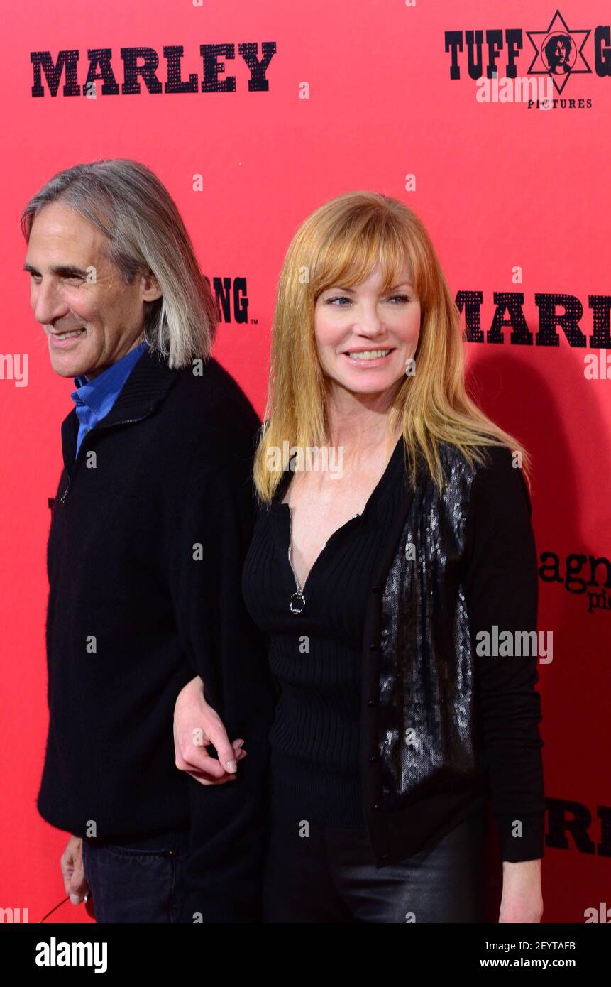 Marg Helgenberger and Alan Finkelstein. 17 April 2012, Hollywood ...