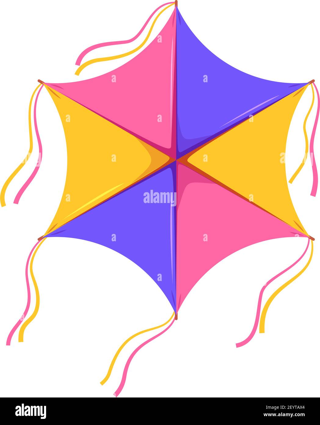 Kites in shape of bird, fish or insects, entertainment and active ...
