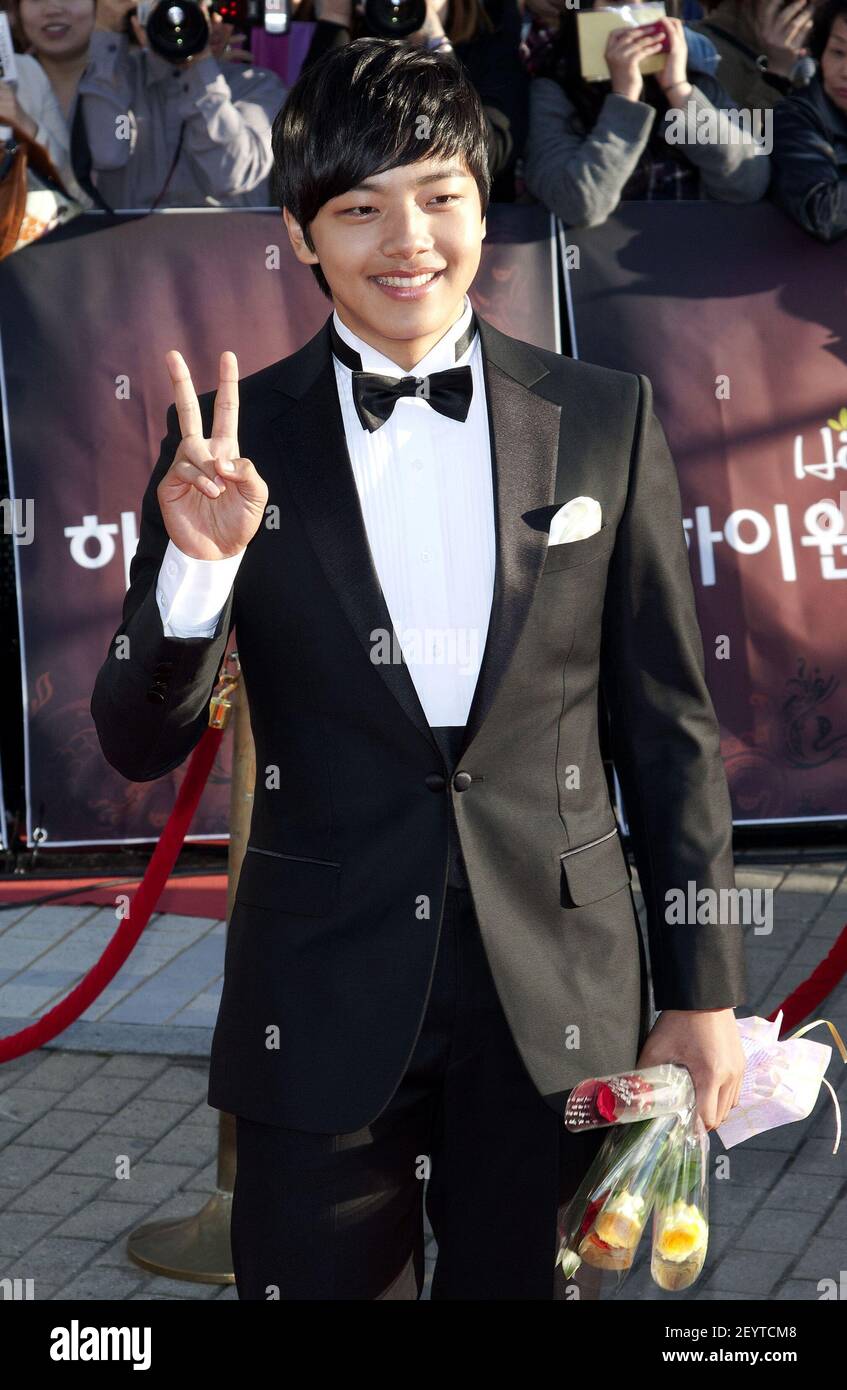26 April 2012 - Seoul, South Korea - South Korean actor YëŒ€ Jin-Gu ...
