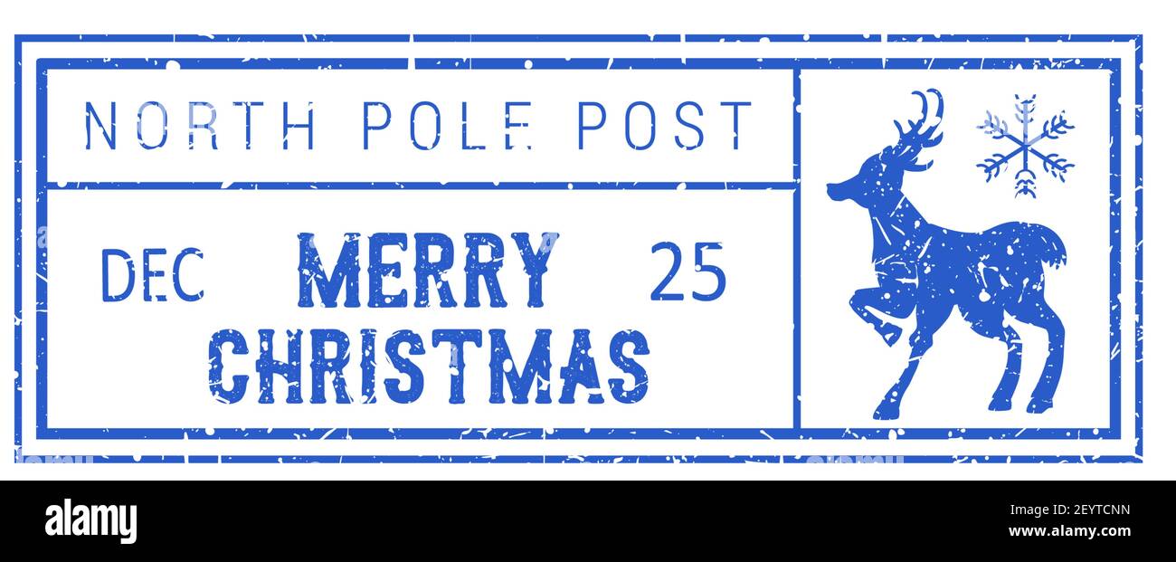 North pole postmark stamp hi-res stock photography and images - Alamy