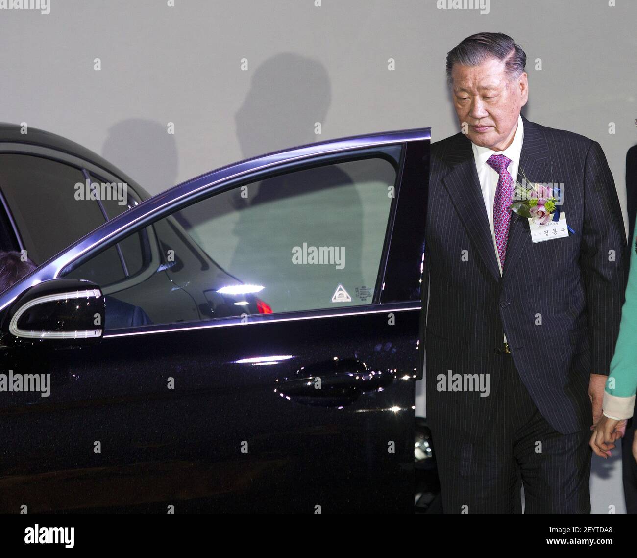 2 May 2012 - Seoul, South Korea - South Korean Chung Mong-Gu, Chairman ...