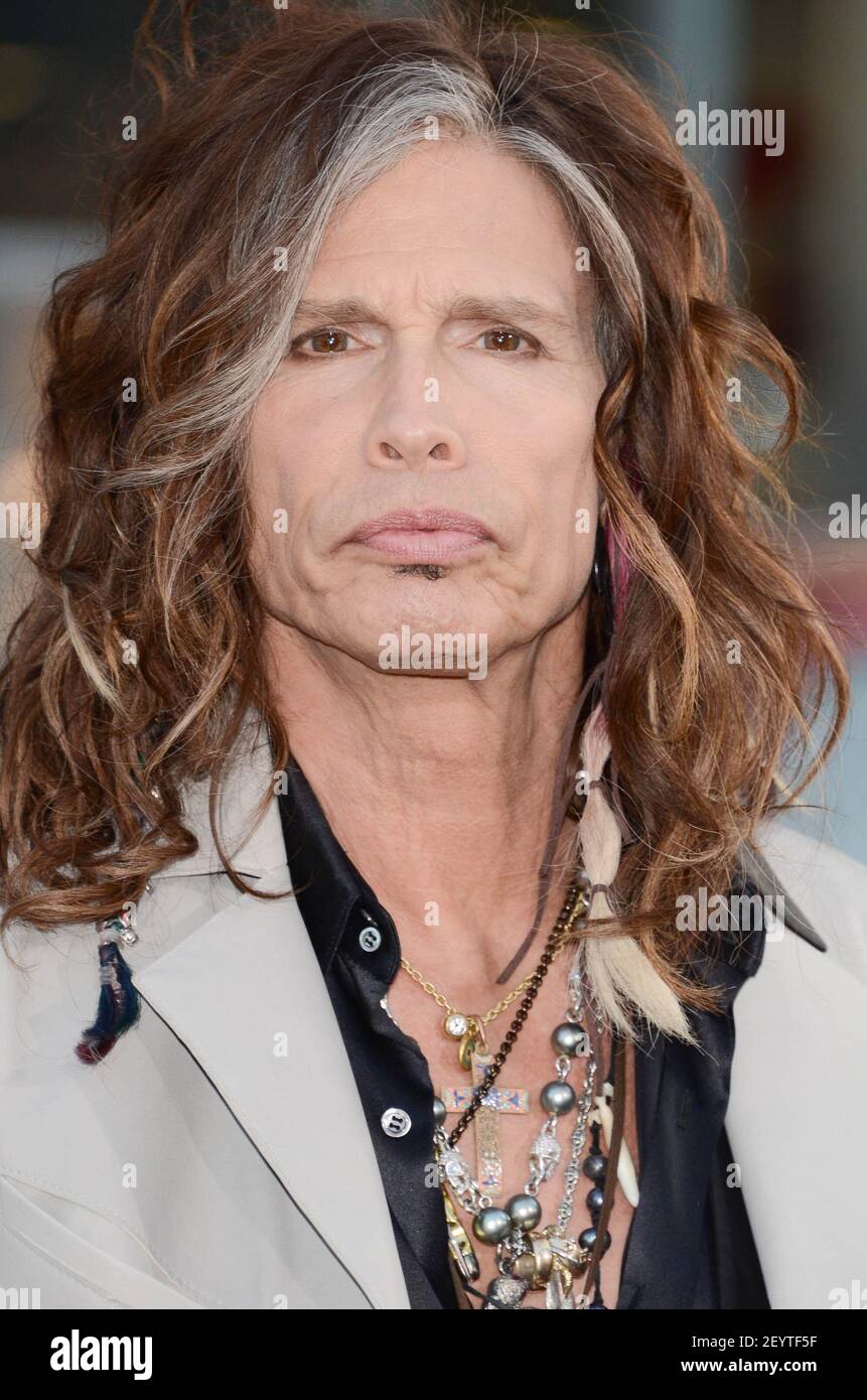 Steven Tyler. 7 May 2012, Hollywood, California. 'Dark Shadows' World ...