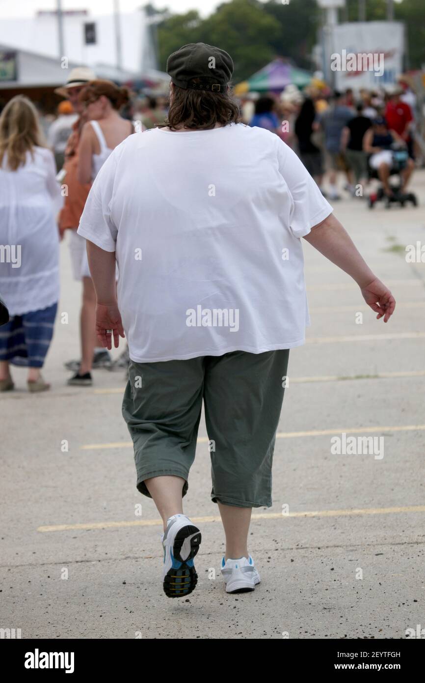 04 May 2012. New Orleans, Louisiana, USA. Ever expanding waistlines ...