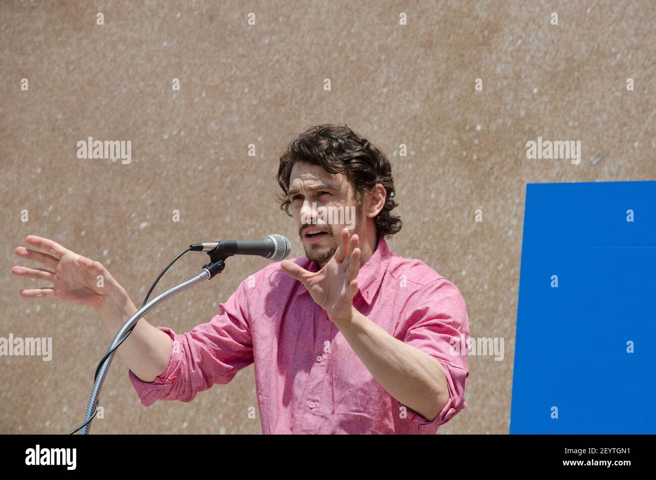 James Franco. 12 May 2012, Los Angeles, California. MOCA media preview ...