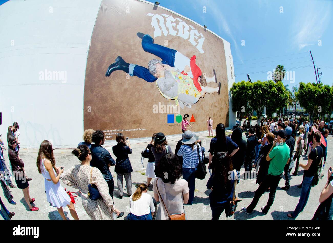 James Franco and Jeffrey Deitch. 12 May 2012, Los Angeles, California ...