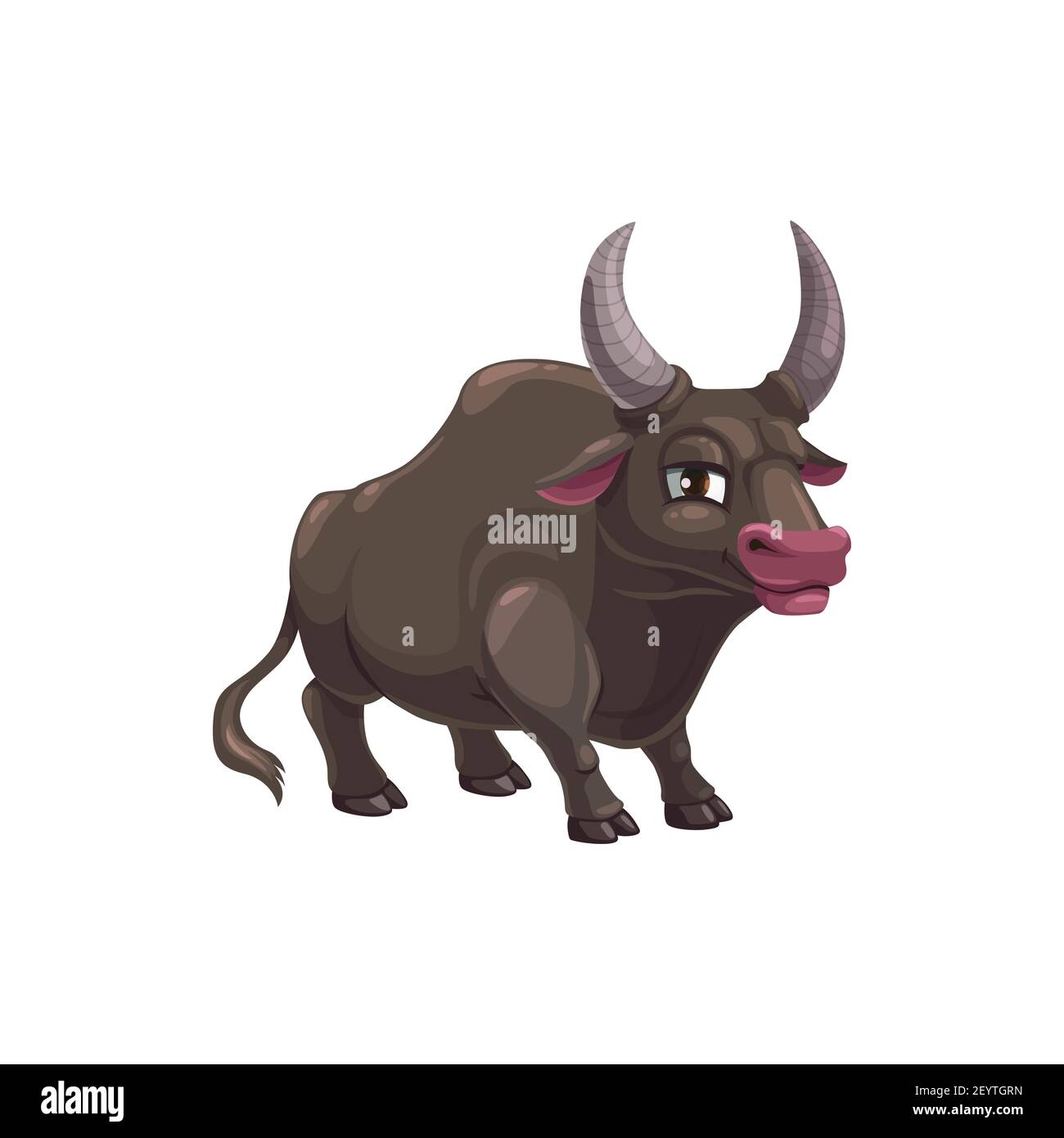Cartoon ox chinese horoscope Cut Out Stock Images & Pictures - Alamy