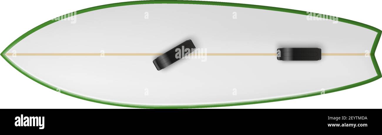 Tow in surfing board with assistance isolated icon. Vector tow-in plank ...