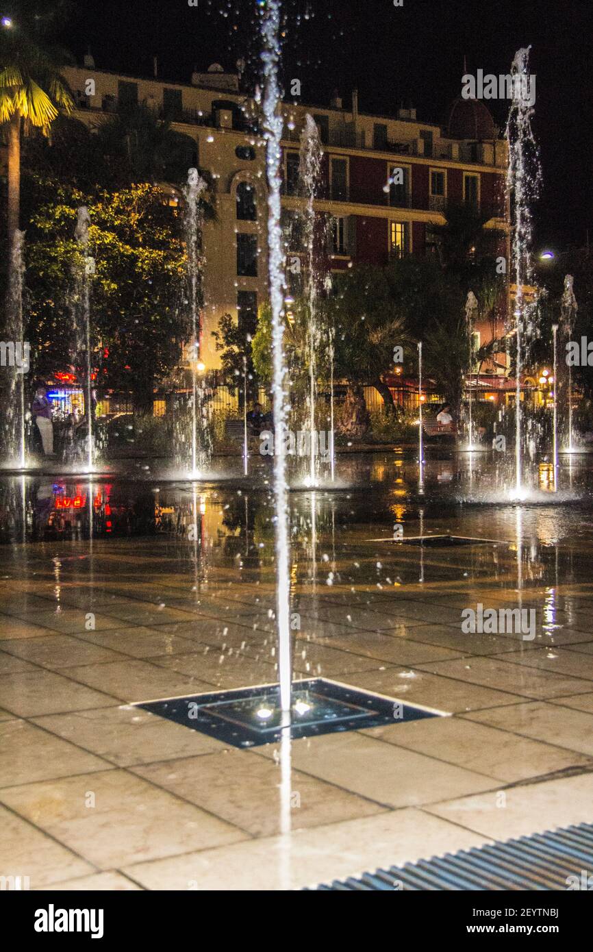 Urban scene from the street of Nice, France Stock Photo - Alamy