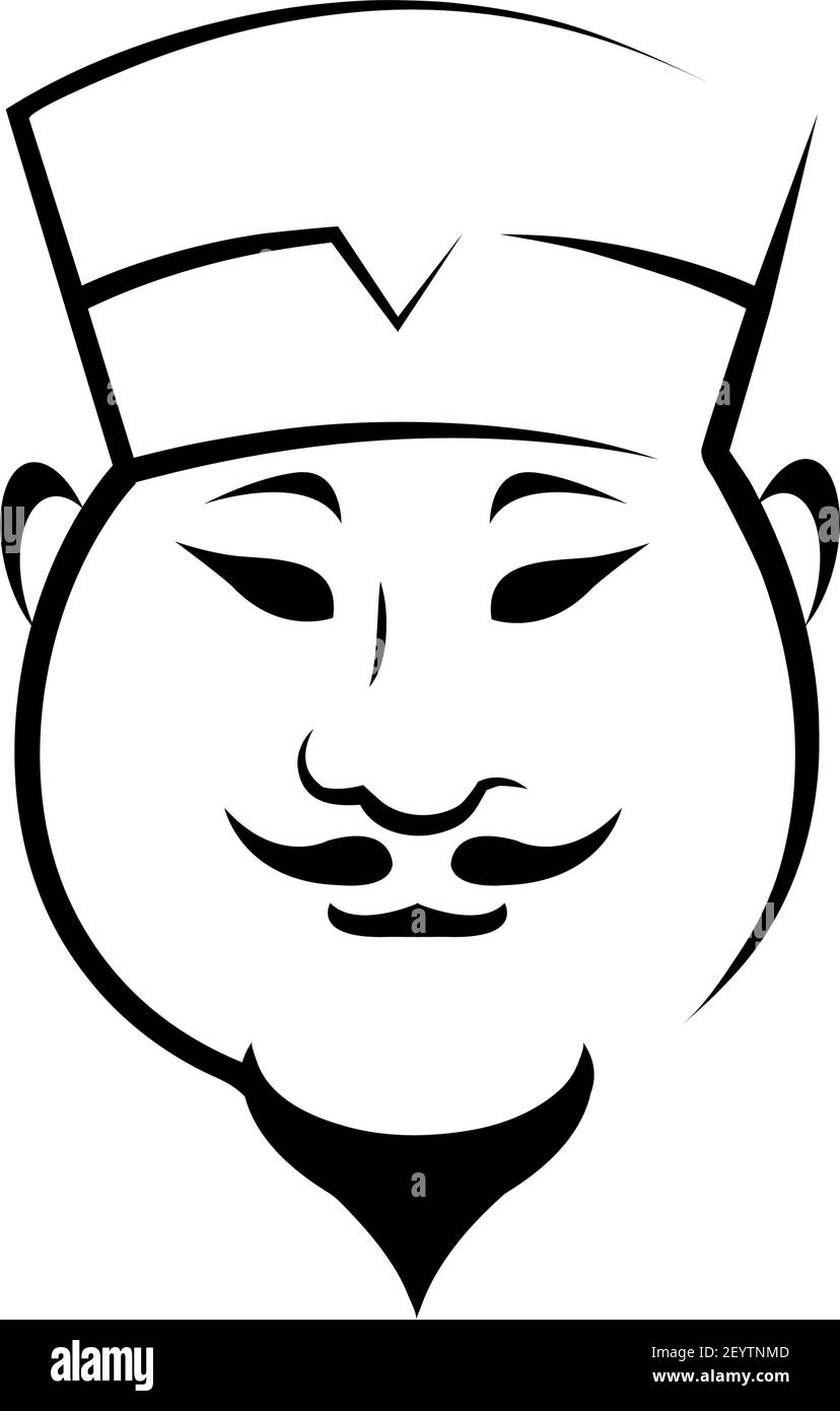 Japanese Chef Hat Vector