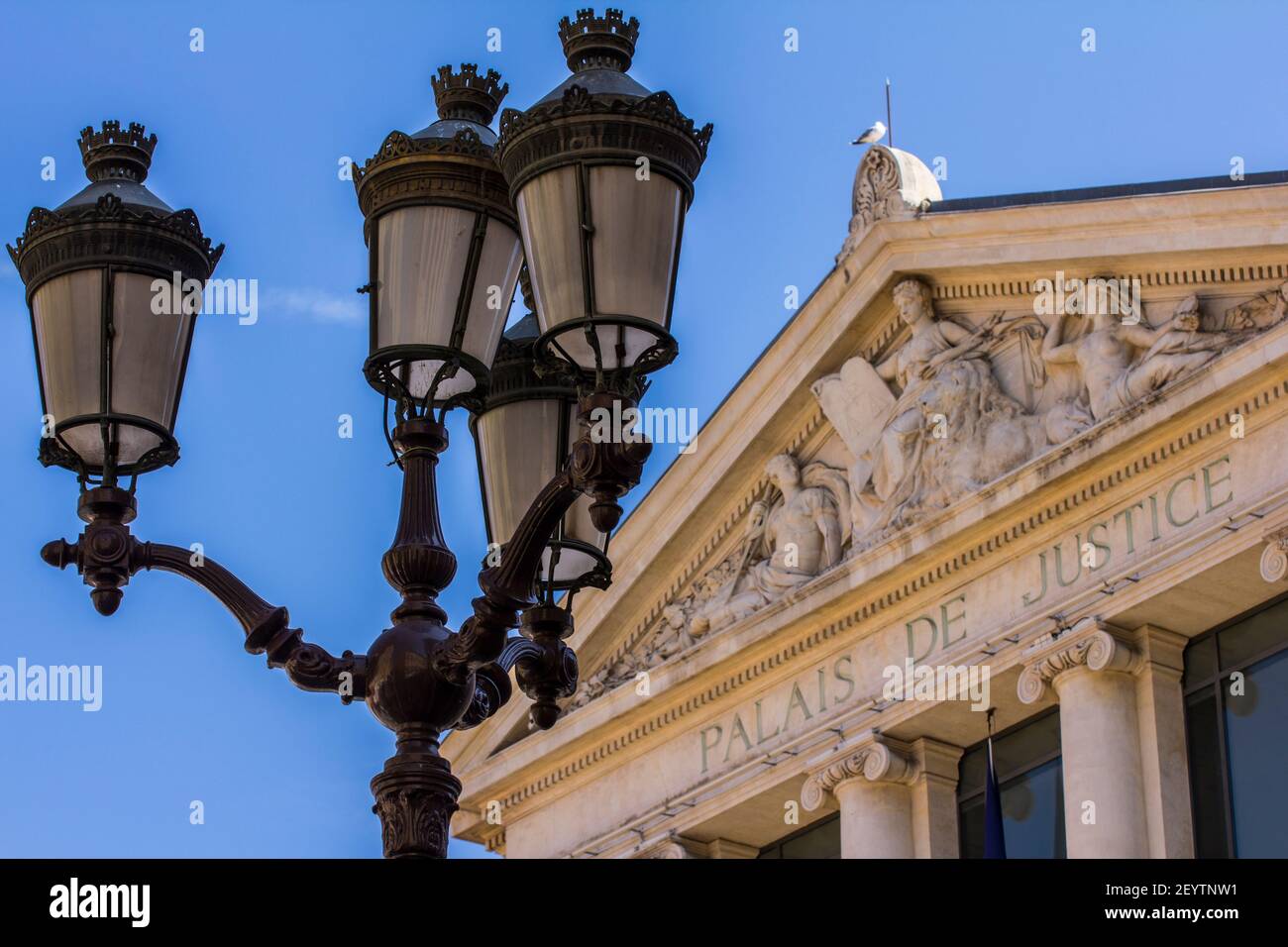 Urban scene from the street of Nice, France Stock Photo - Alamy