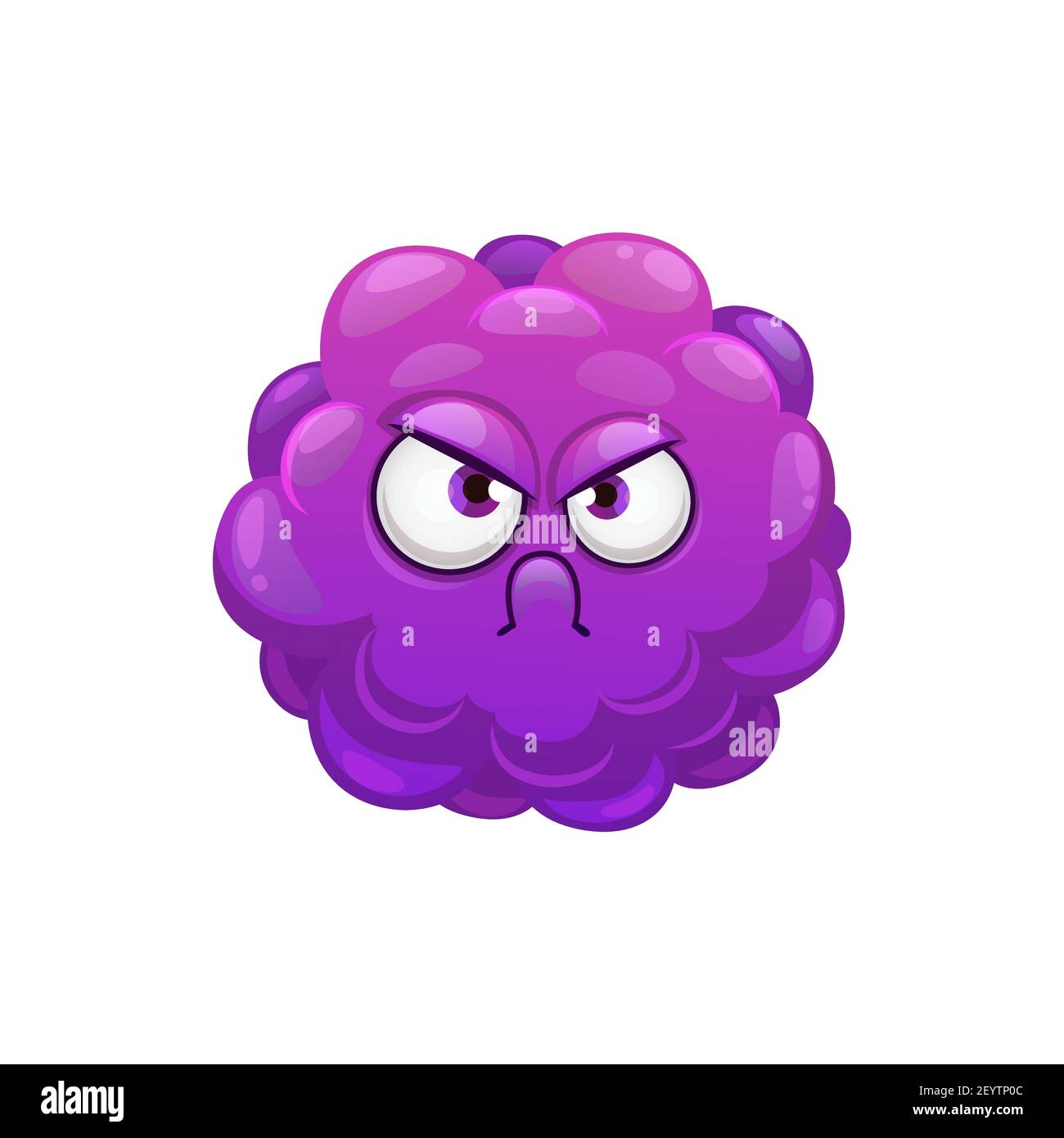 Upset bacteria cartoon Stock Vector Images - Alamy