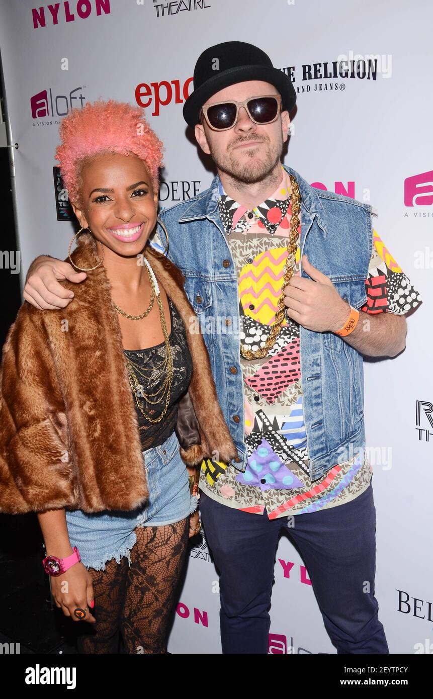 Novena Carmel, Ricky Reed from the music group Wallpaper. 30 May 2012 ...