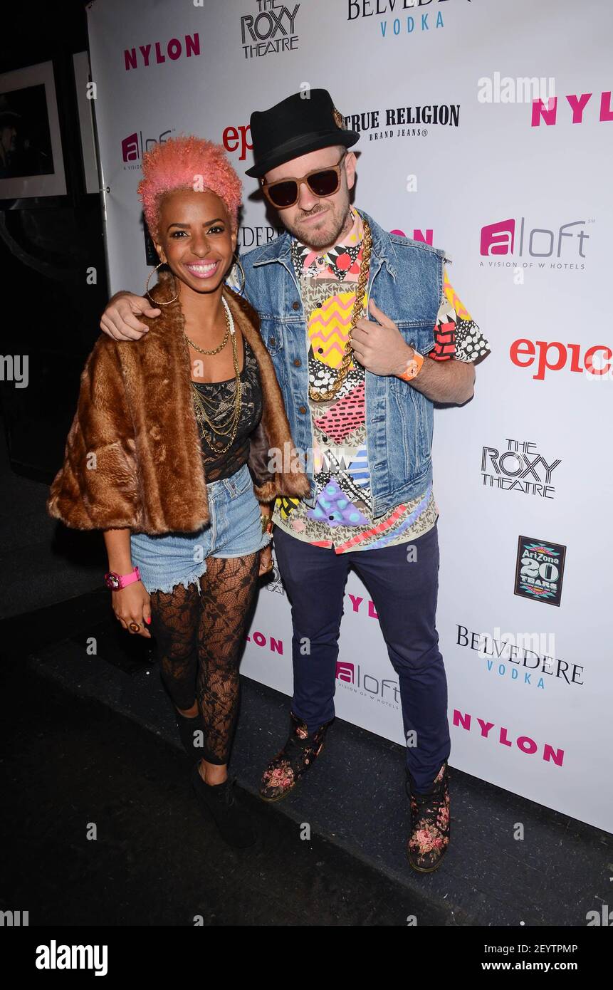 Novena Carmel, Ricky Reed from the music group Wallpaper. 30 May 2012 ...