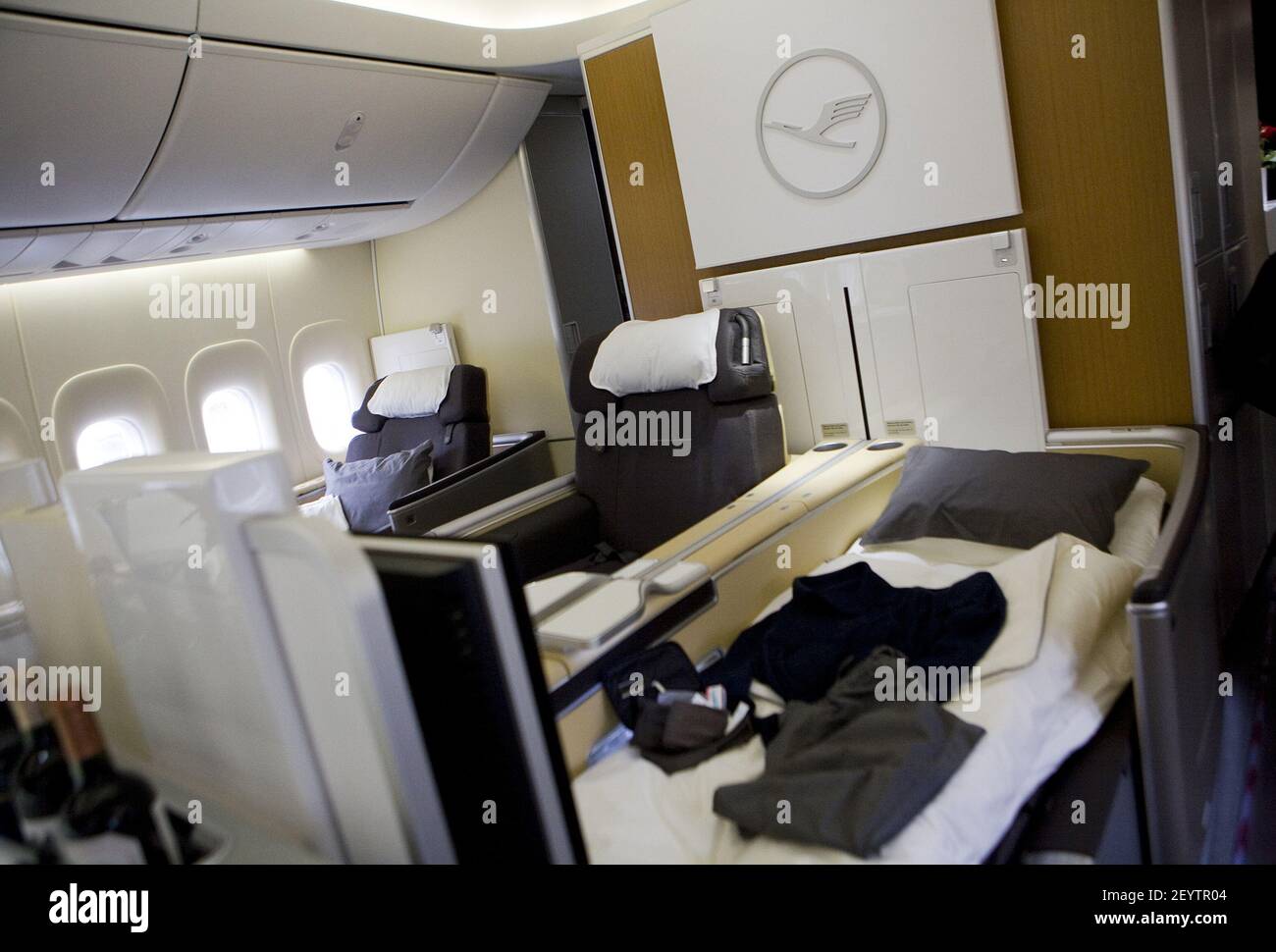 Boeing 747 Inside First Class
