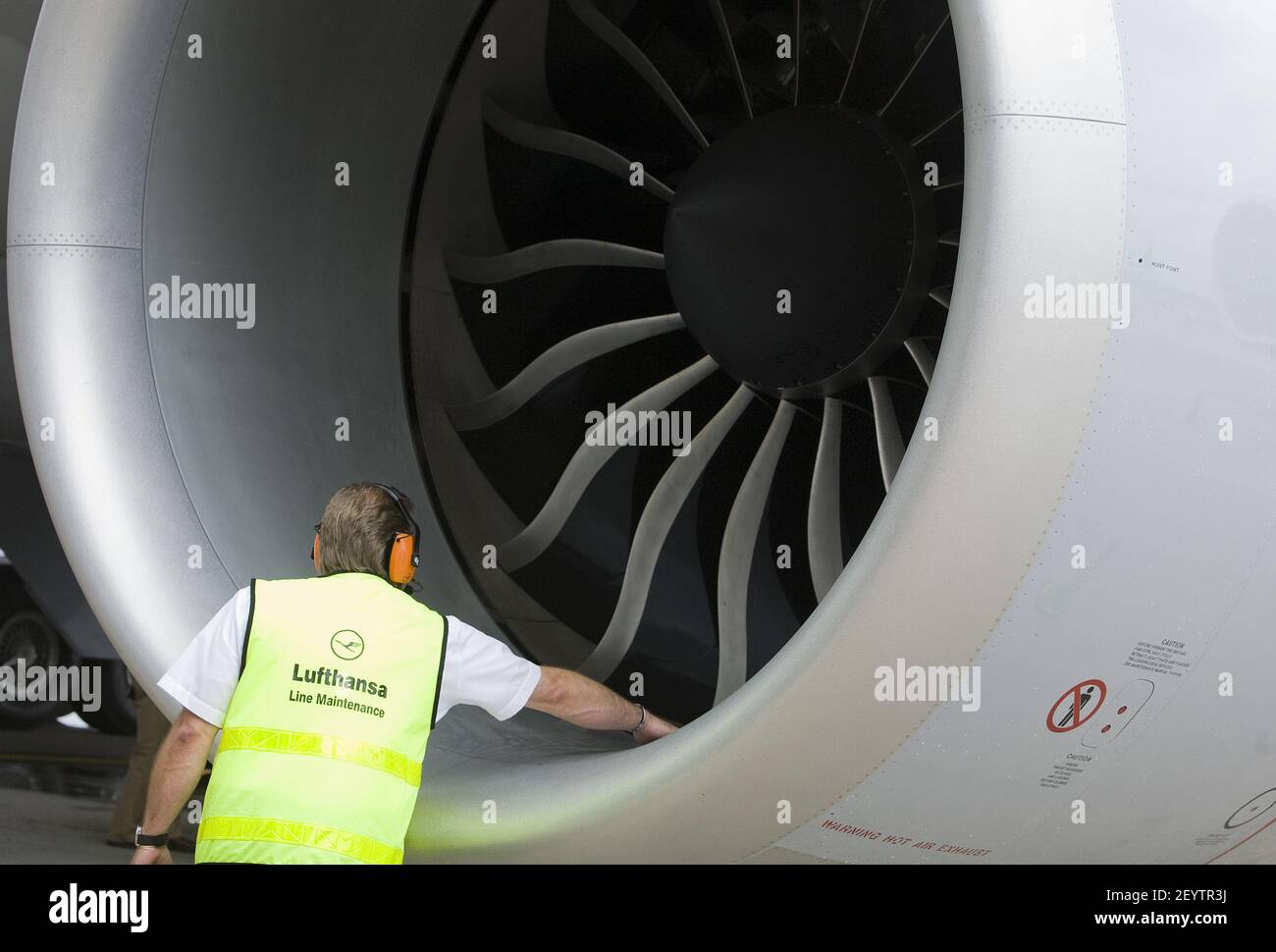 1 June 2012 - Sterling, Virginia - Maintenance workers inspect a ...