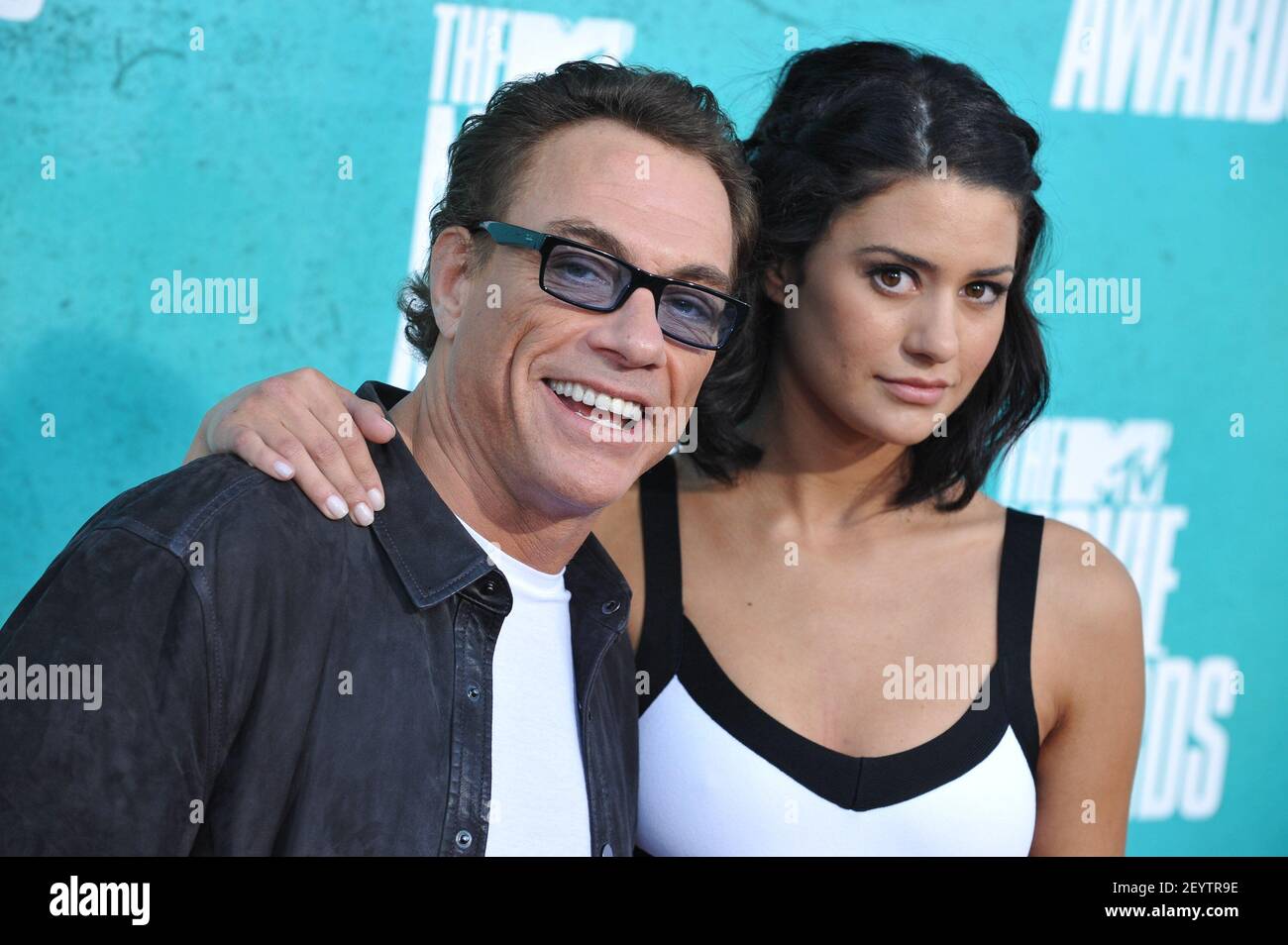 Jean Claude Van Damme and daughter. 3 June, 2012, Universal City ...